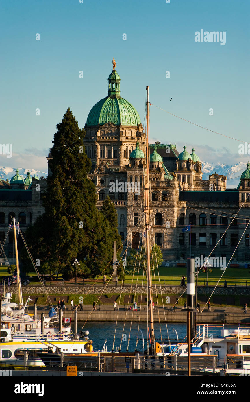The Victoria Government Parliament Buildings in the Province of British ...