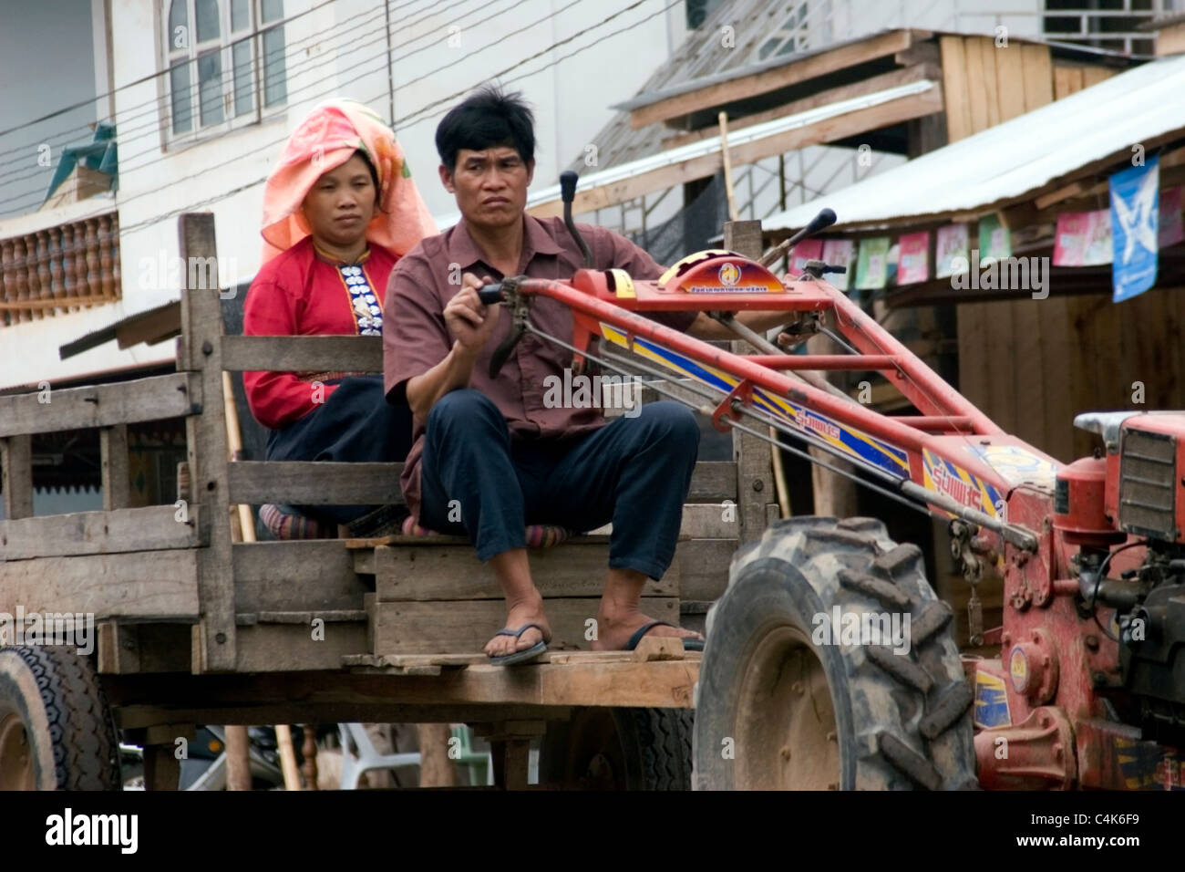 Communist tractor hi-res stock photography and images - Alamy