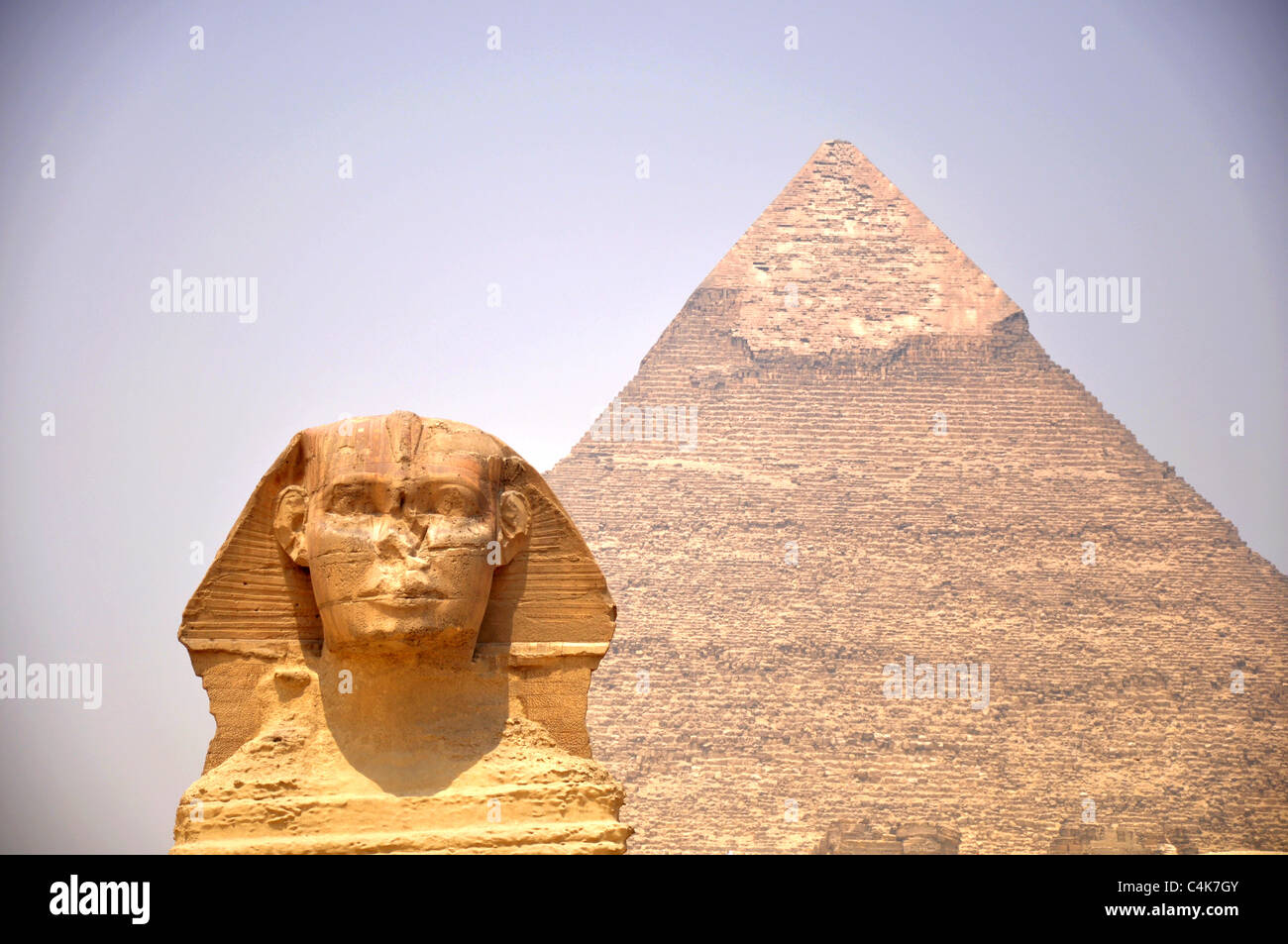 Landmark of the famous pyramid of Giza in Cairo,Egypt Stock Photo - Alamy