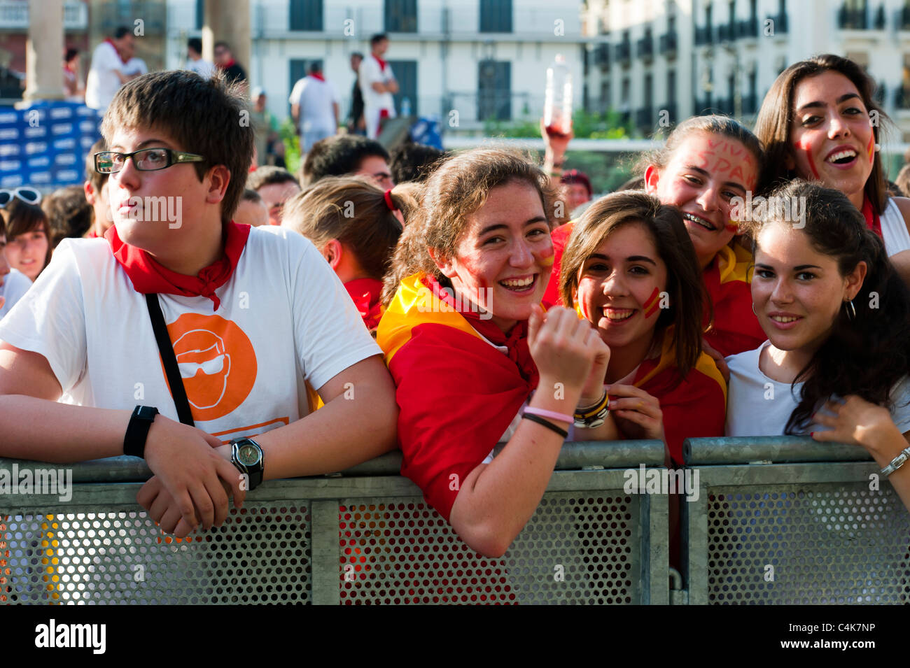 Spanish World Cup Supporters High Resolution Stock Photography and ...