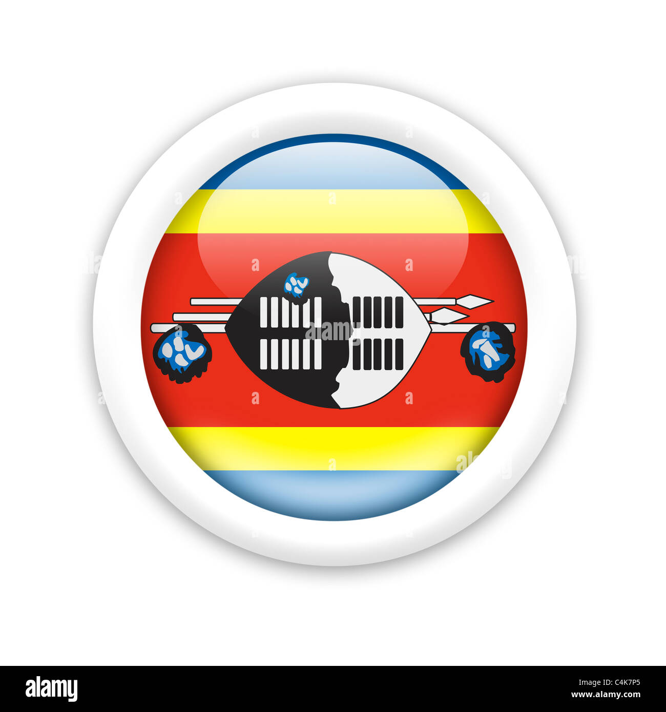 Flag of Swaziland Stock Photo - Alamy