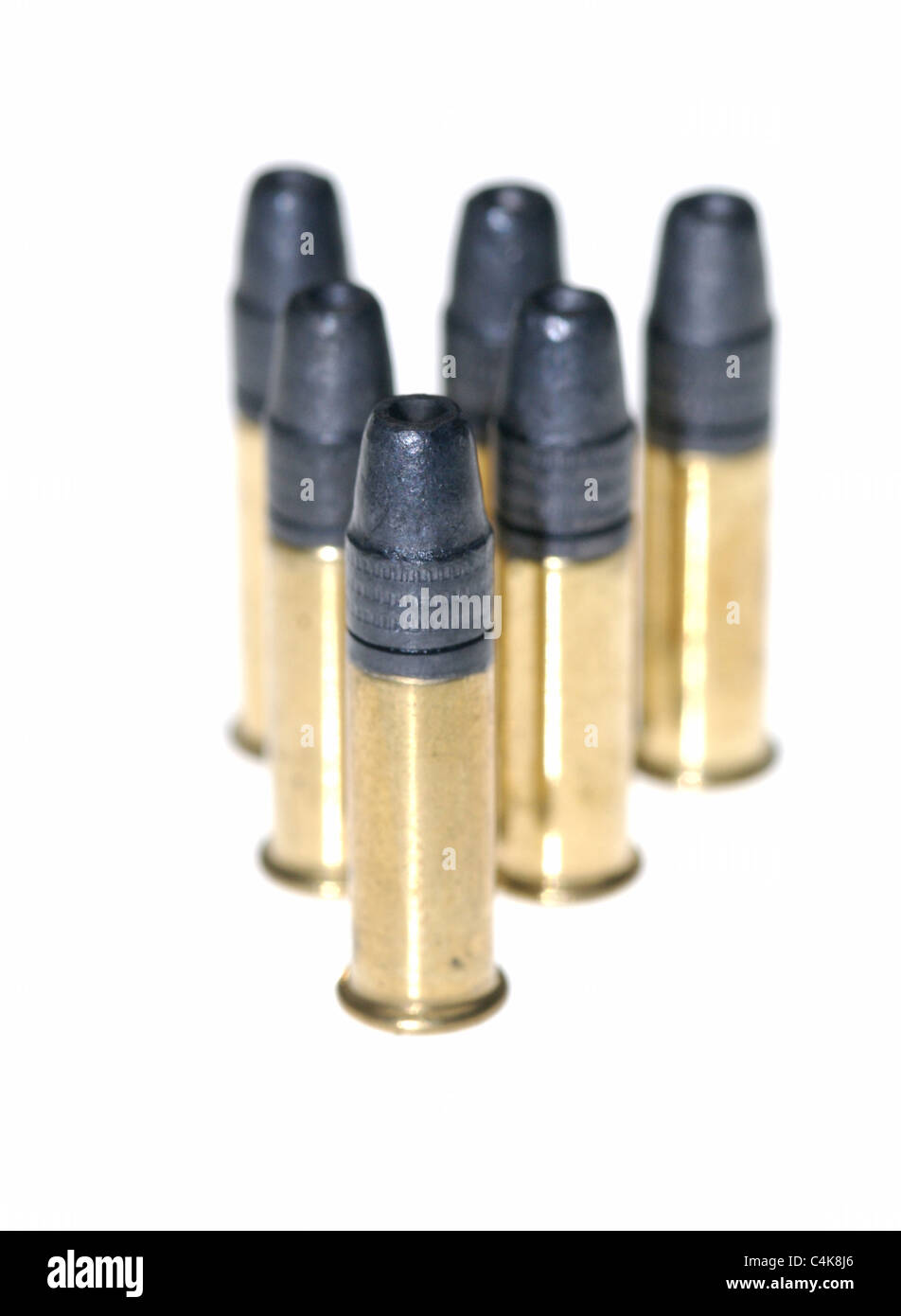 .22 calibre bullets. These are point 22 calibre hollow point subsonic ...