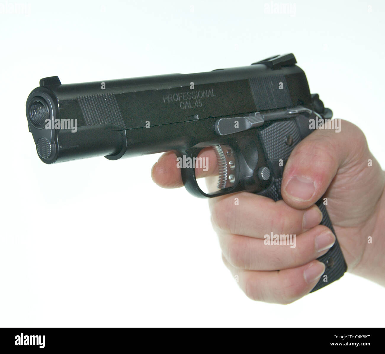 This is a M-45 MEUSOC based on the M1911. A handgun Stock Photo - Alamy