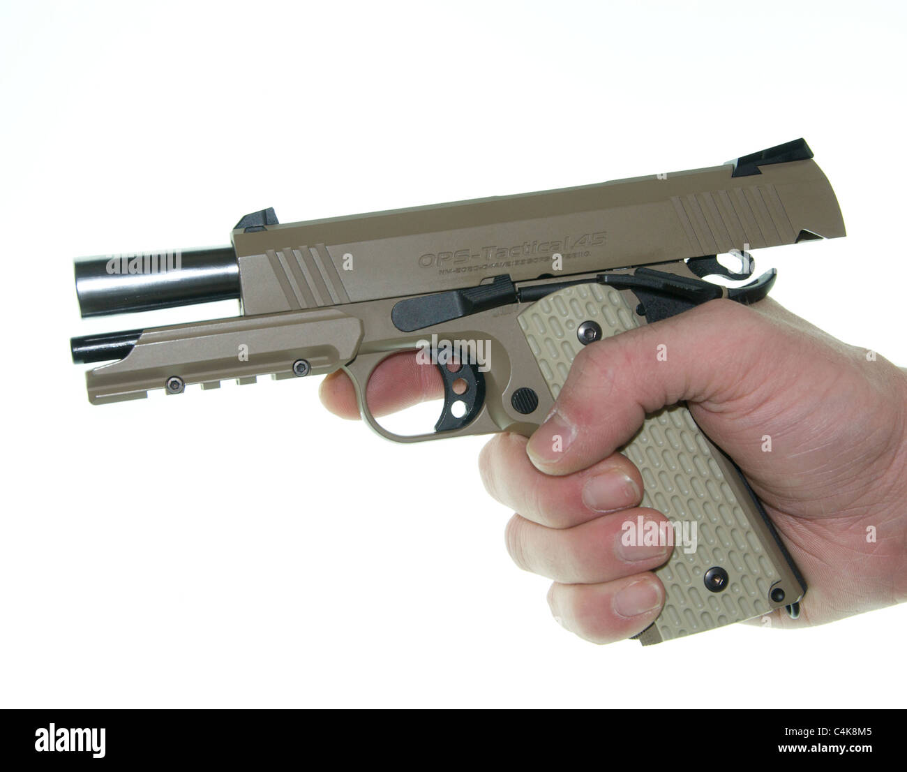 Custom MEU Handgun for desert use. This is a M-45 MEUSOC based on the ...