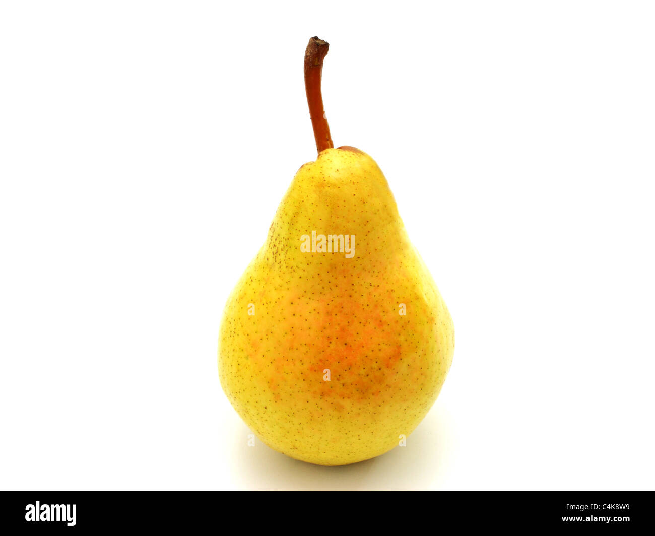 Ripe pears.Objects are isolated on a white background Stock Photo - Alamy