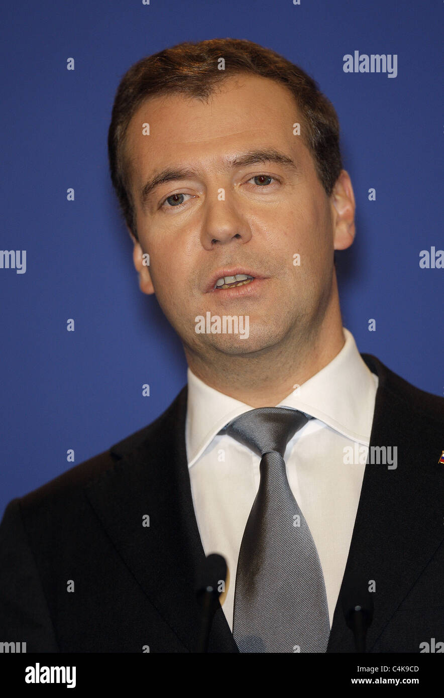 President russia dmitry medvedev hi-res stock photography and images ...