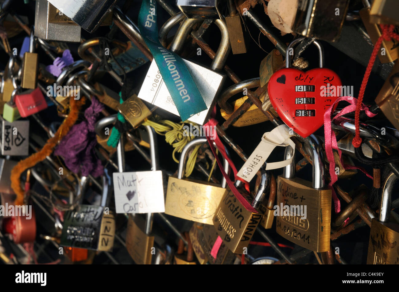 Love of locks hi-res stock photography and images - Alamy