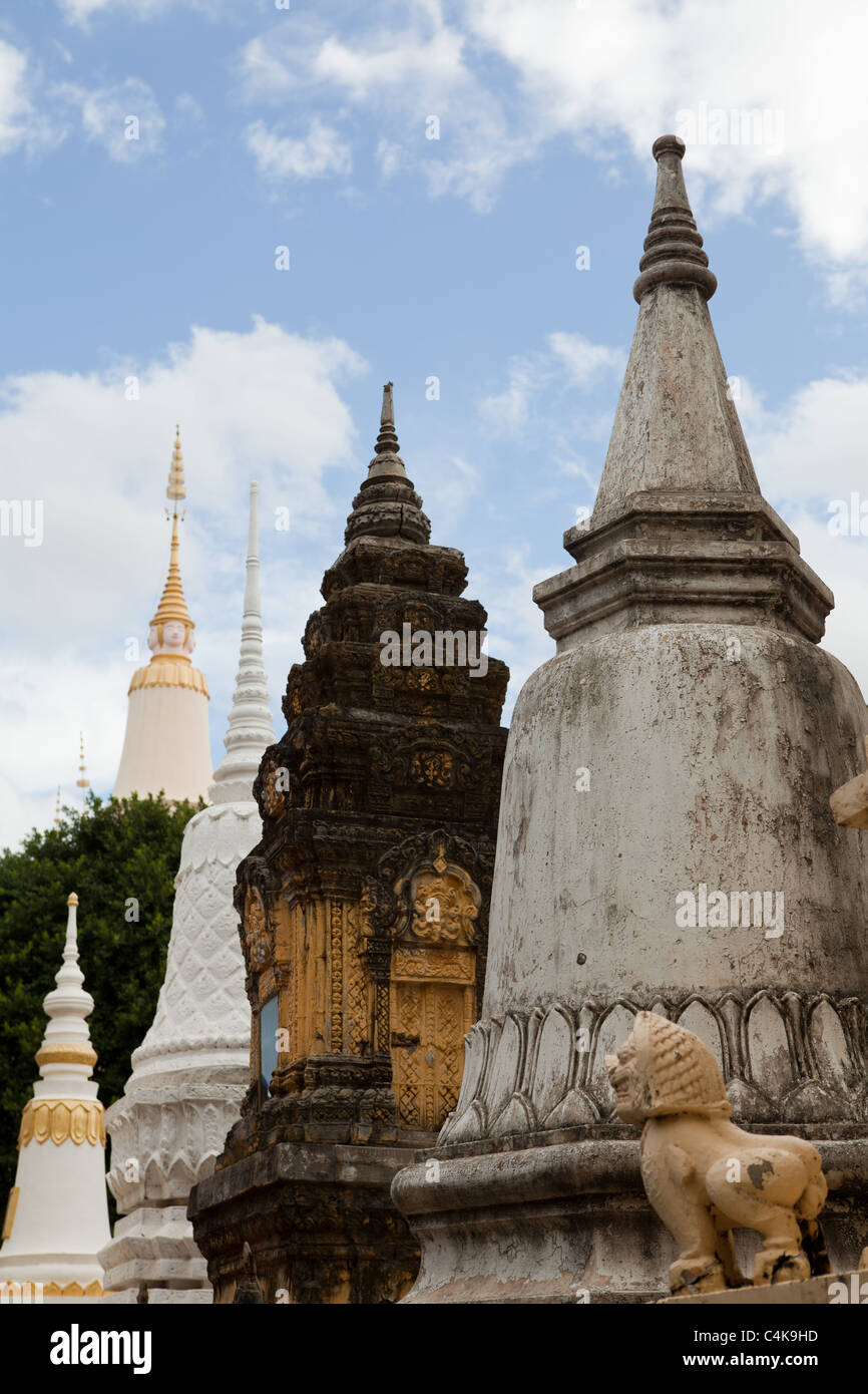 Wat Botum, originally Wat Tayawng, "Temple of the Lotus Blossoms". Many ...