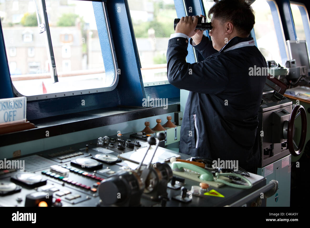 Ship navigation, controls hi-res stock photography and images - Alamy