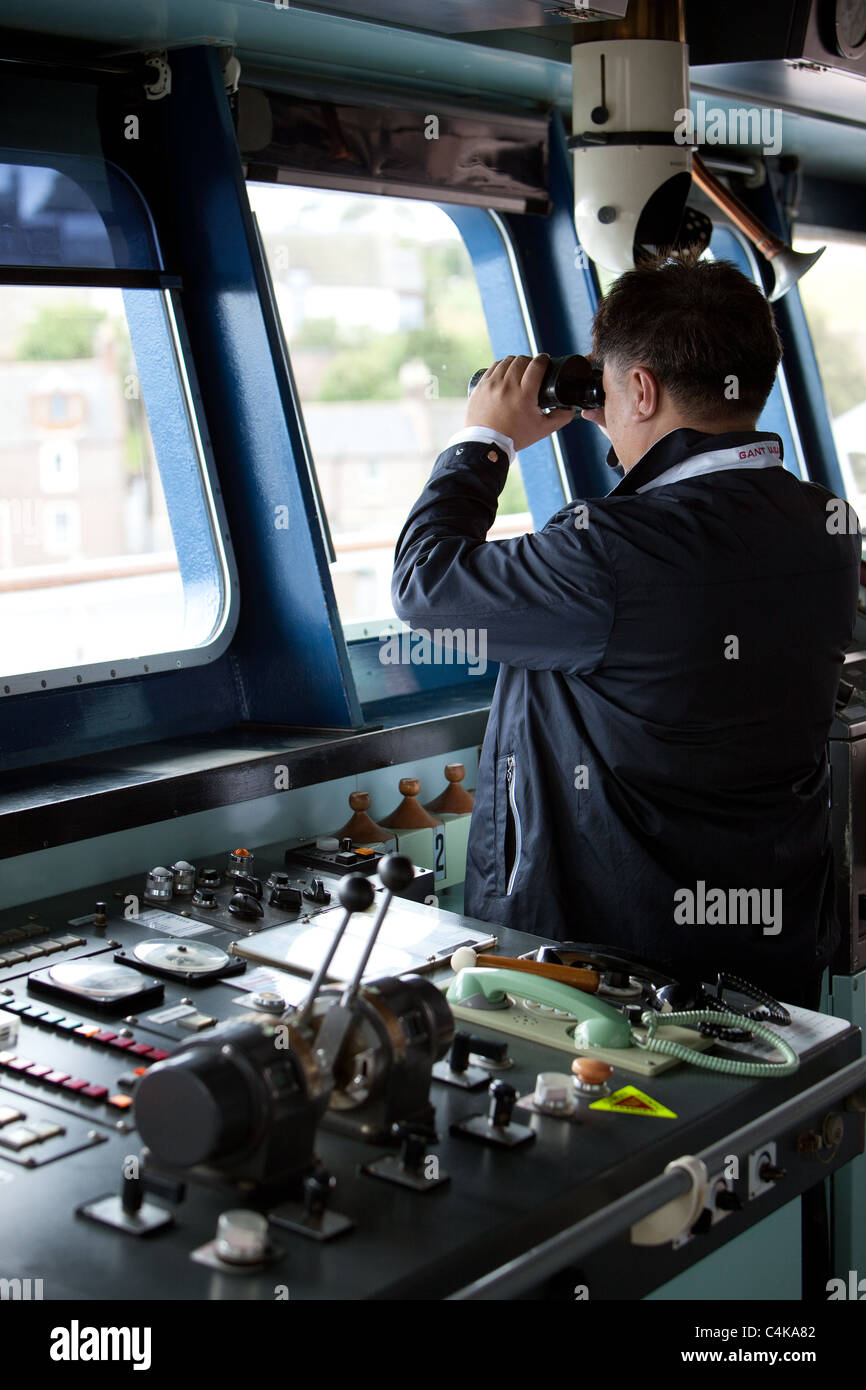 Bridge Navigation Instruments Ship High Resolution Stock Photography ...