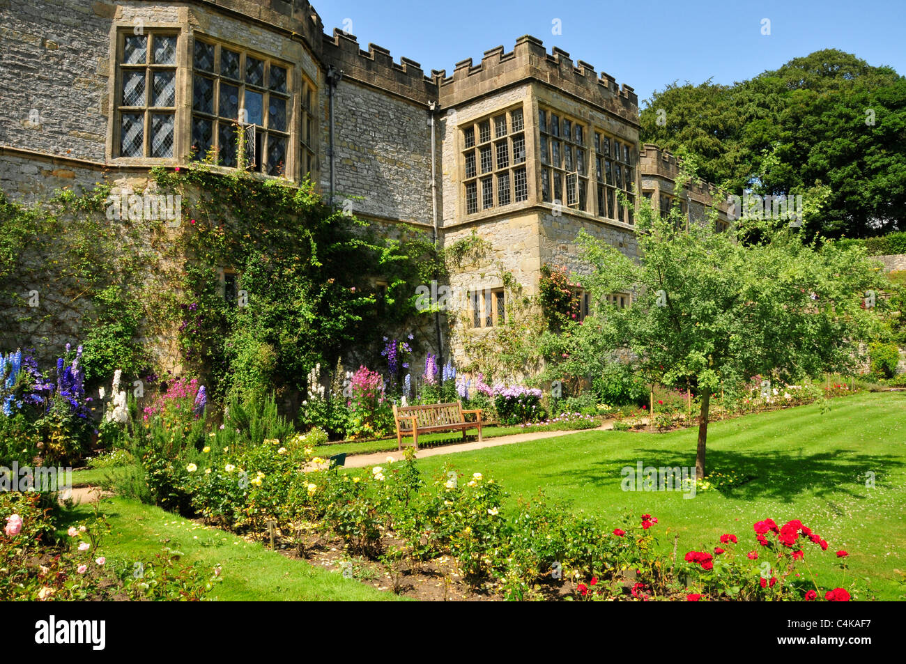Interior of haddon hall hi-res stock photography and images - Alamy