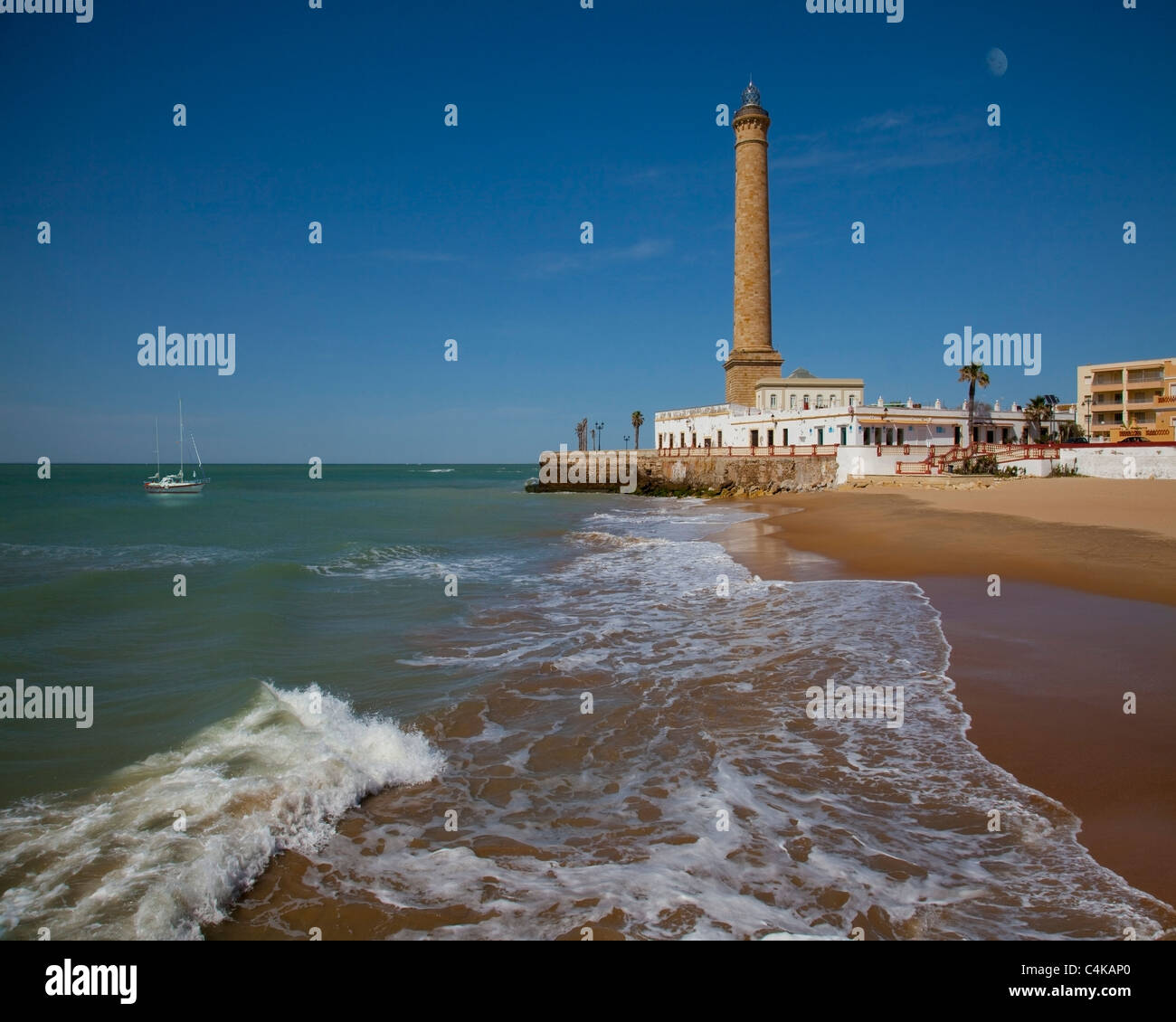 Lighthouse chipiona spain tourism hi-res stock photography and images ...