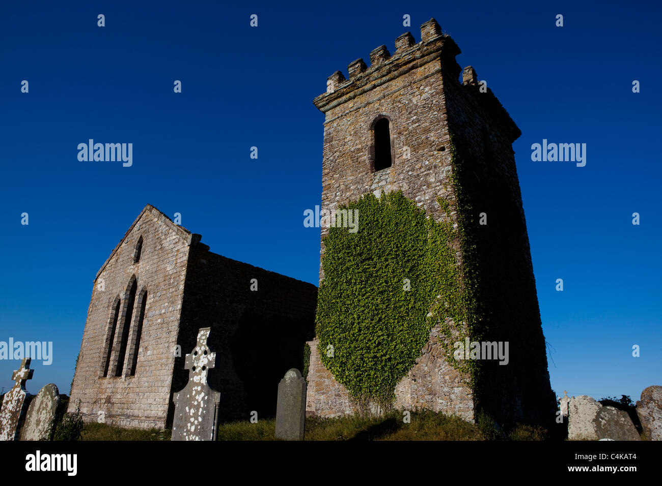 Knights Hospitaller Fortified Church, Templetown, near Fethard-on-Sea ...