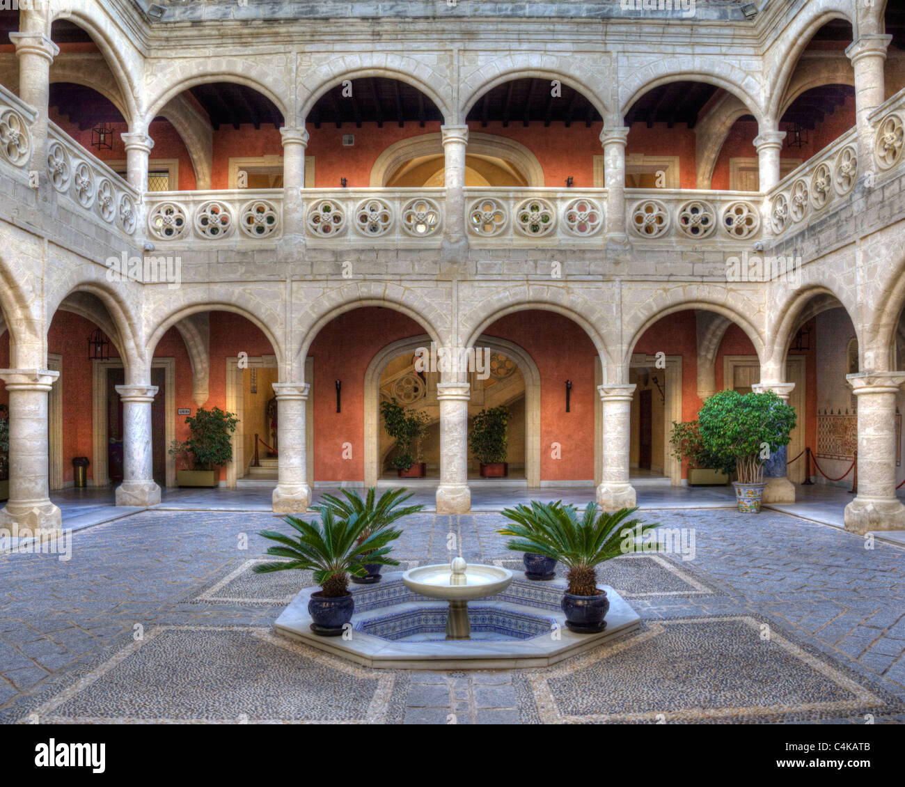 ES - ANDALUSIA: Castle of Luna in Rota (Costa de la Luz Stock Photo - Alamy