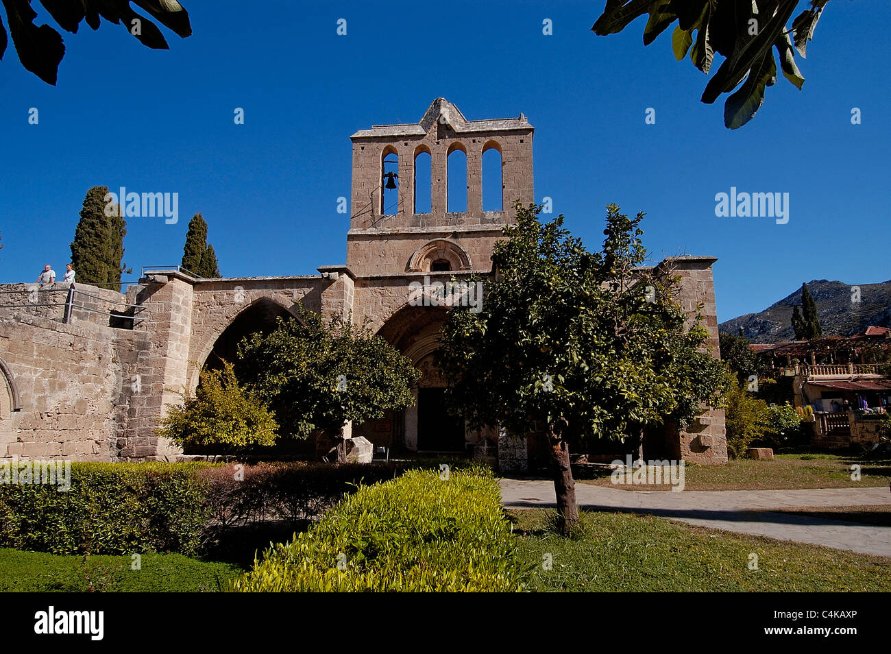 Bellapais Monastery Northern Cyprus Stock Photo - Alamy