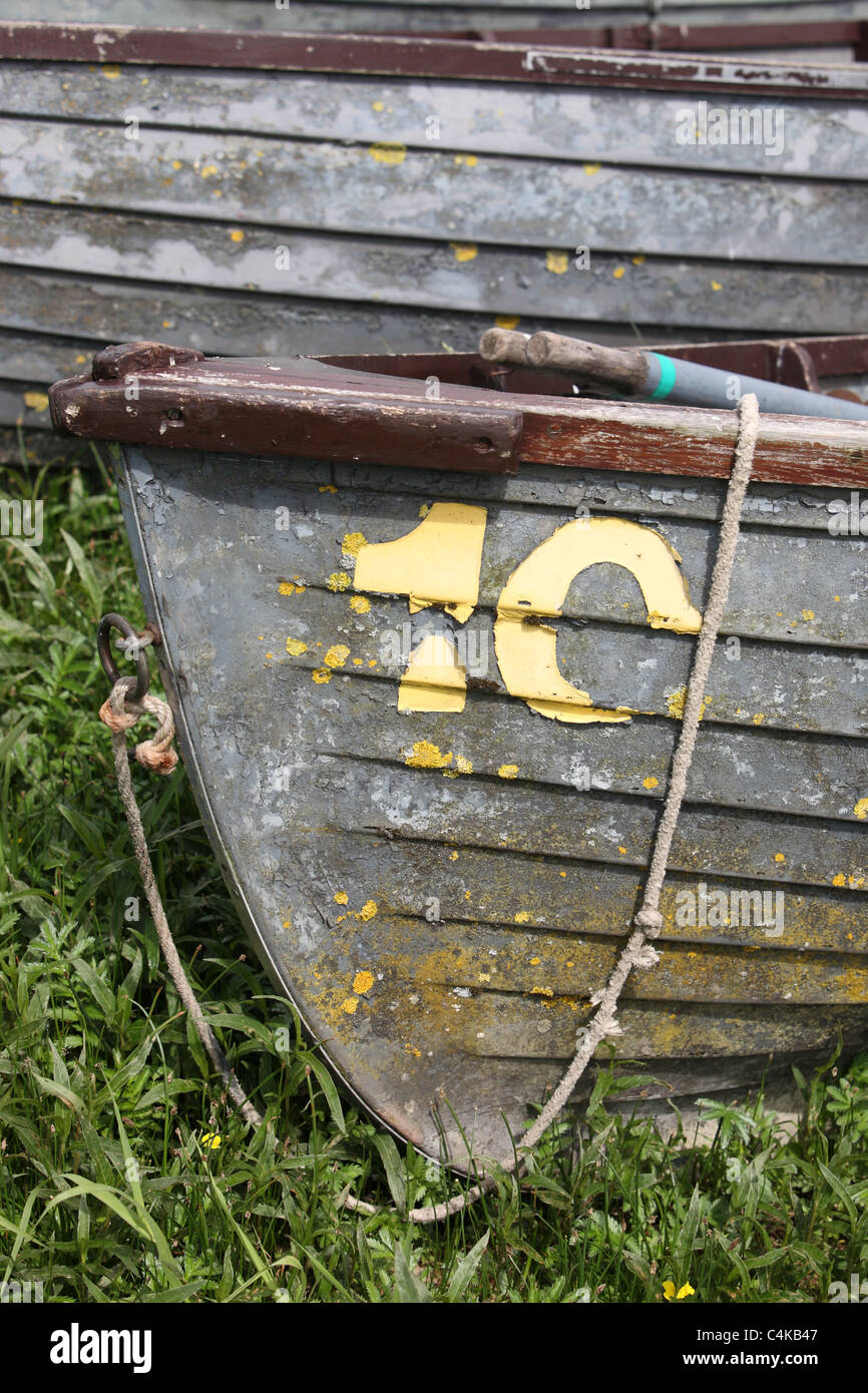 Anglers boats at Blithfield reservoir Stock Photo - Alamy