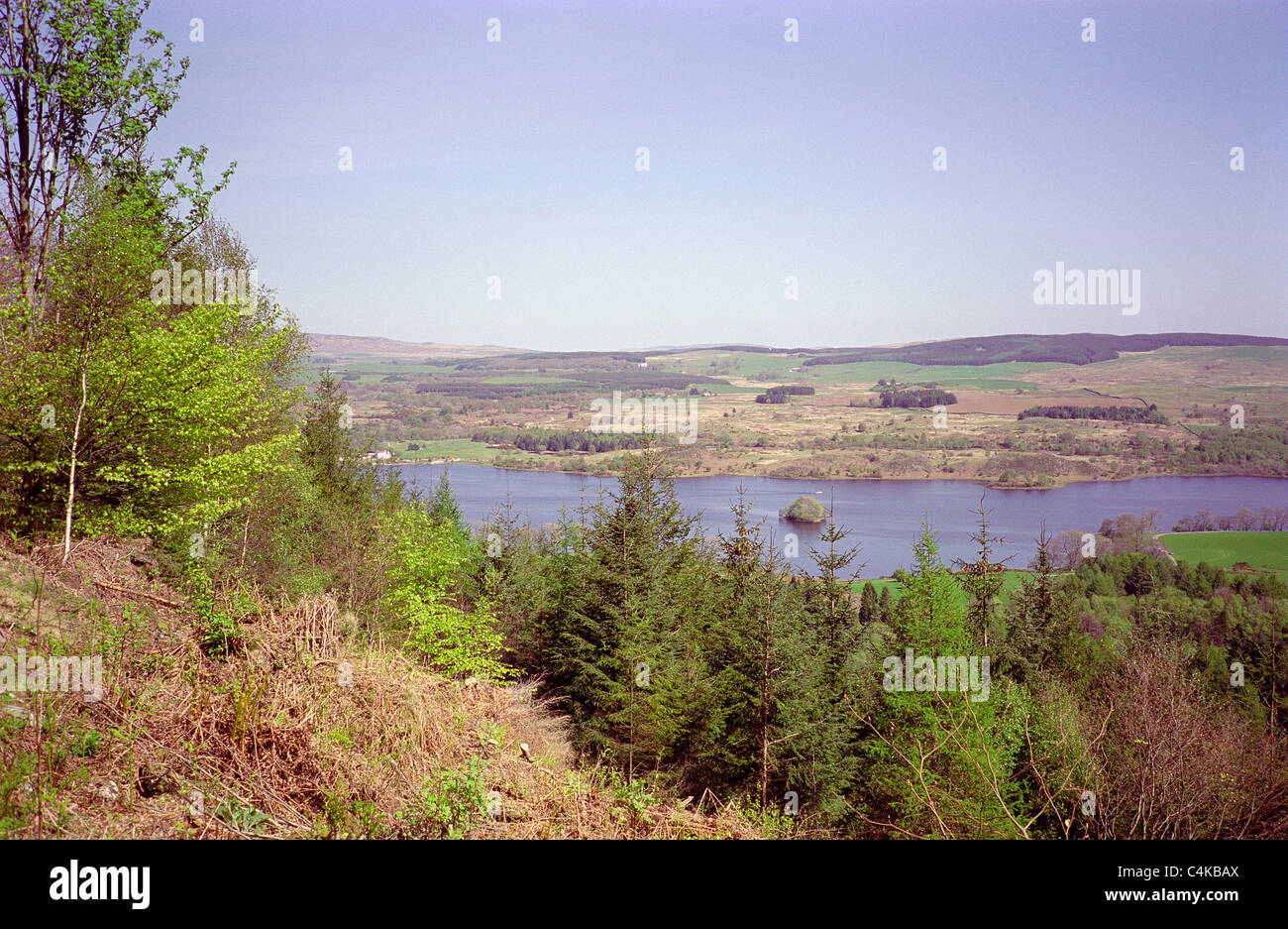 Bennan Viewpoint Overlooking Loch Ken, Galloway Forest Park, Dumfries ...