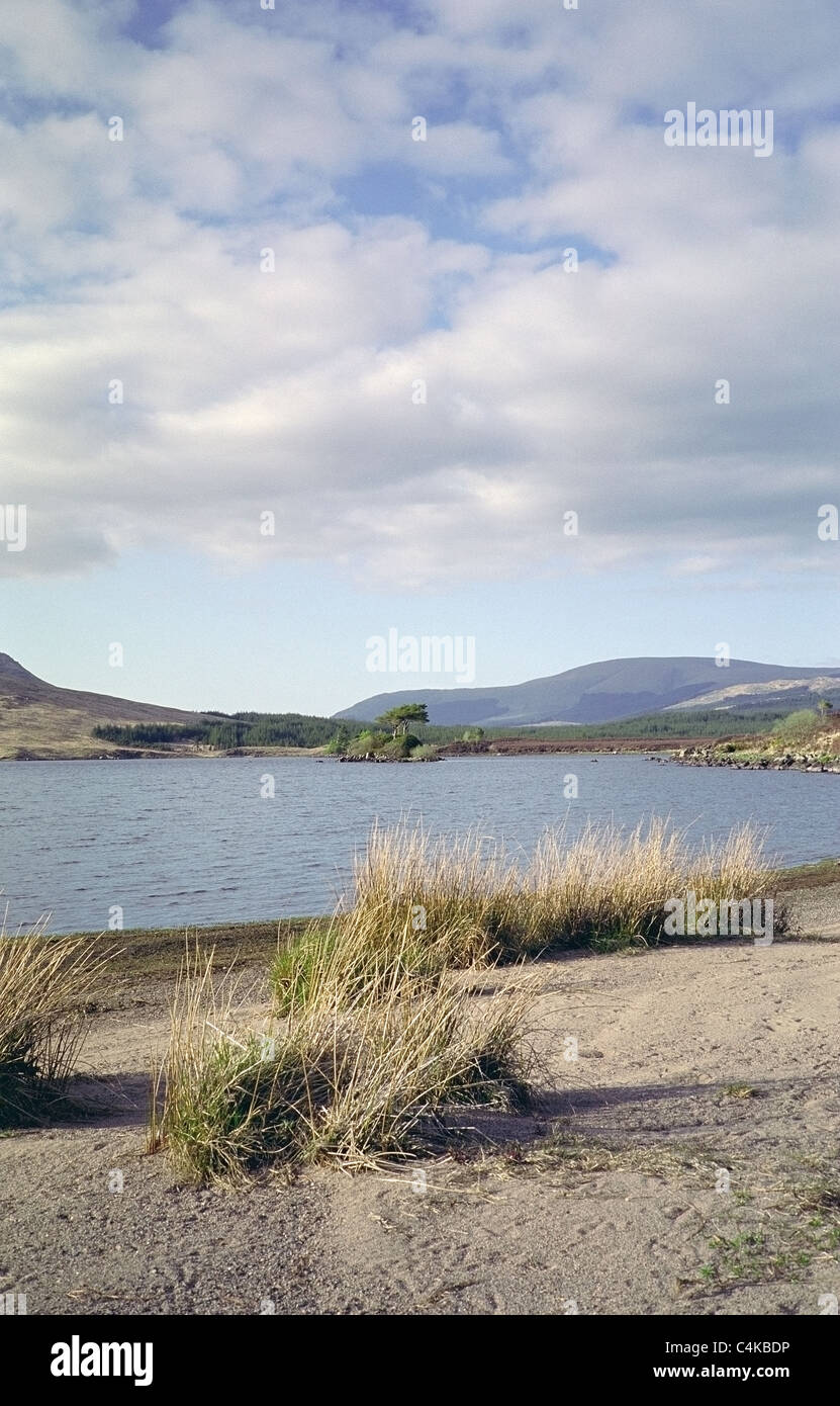 Loch Dee in the Galloway Forest Park, Dumfries and Galloway, Scotland ...