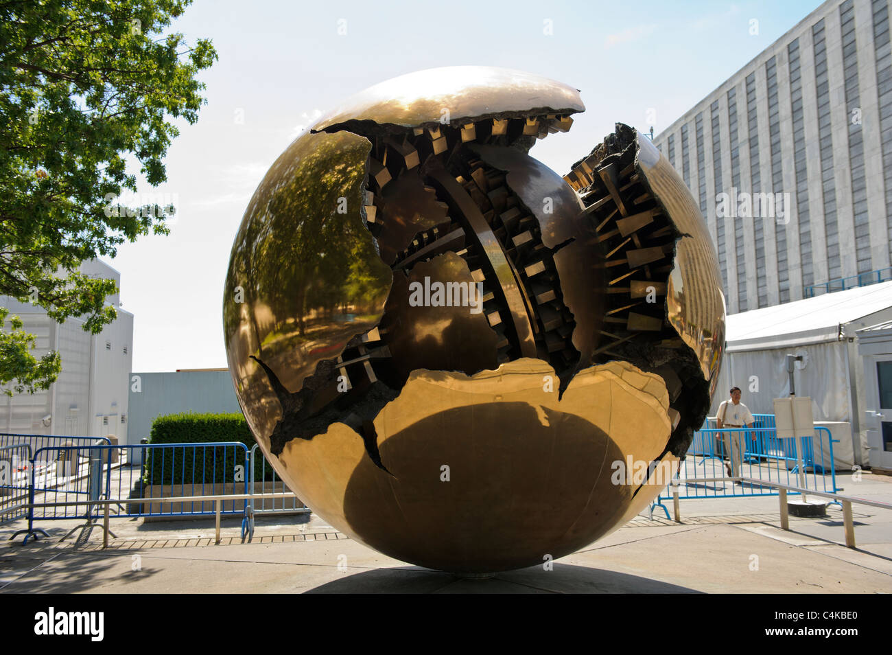 A Sphere Within Sphere Sculpture