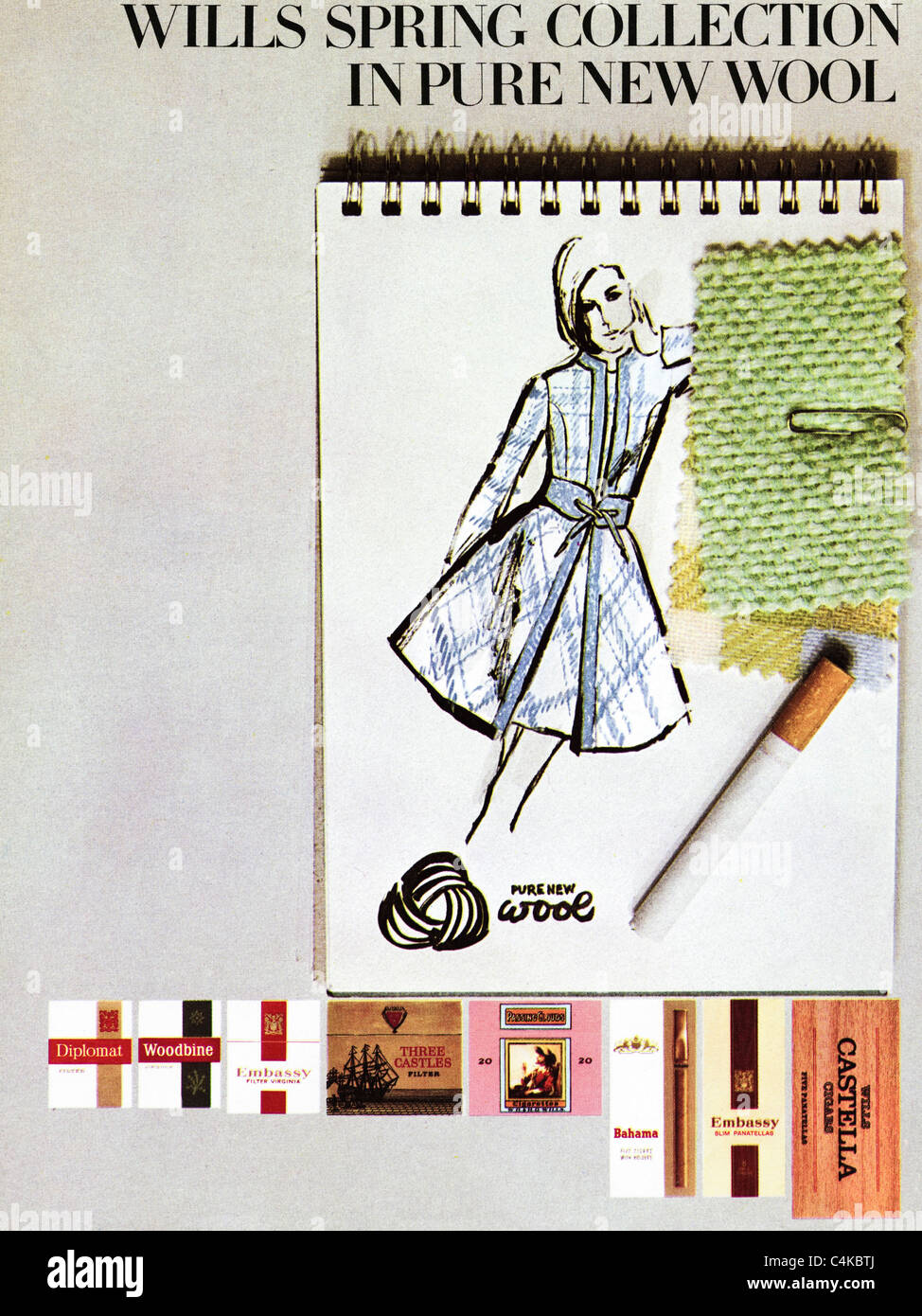 Full page original advertisement in fashion magazine circa 1969 ...