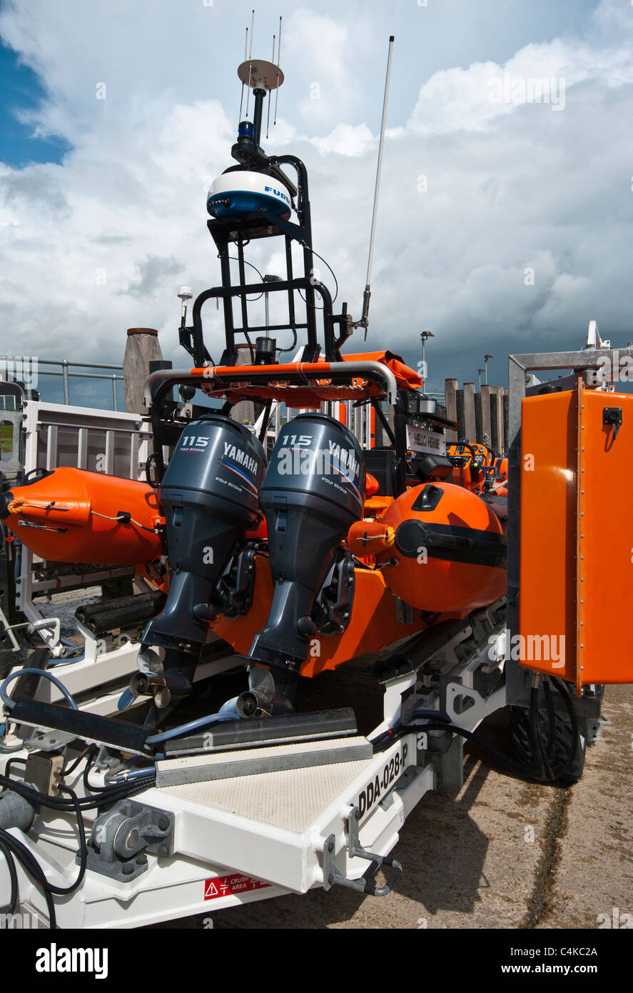 RNLI Carriage Carrying An Atlantic 85 B Class Inshore Lifeboat On A ...