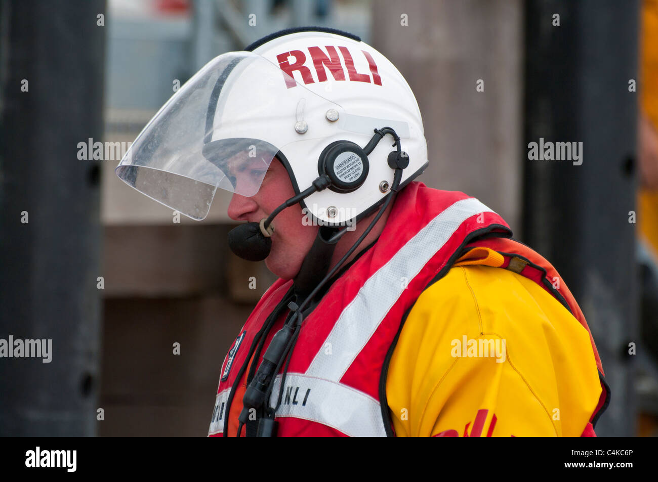 Rnli helmet hi-res stock photography and images - Alamy