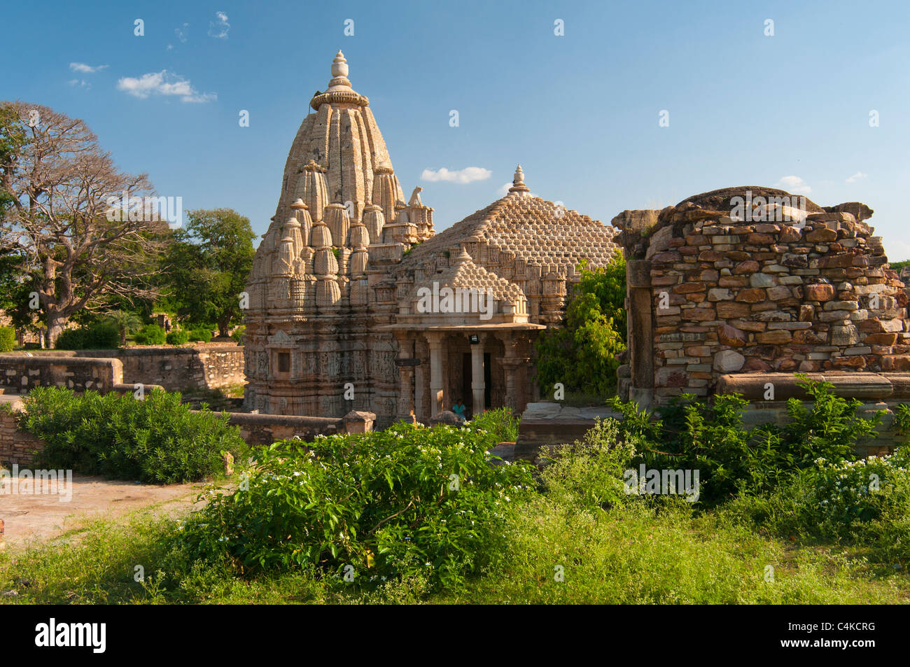 Chittorgarh fort temple hi-res stock photography and images - Alamy
