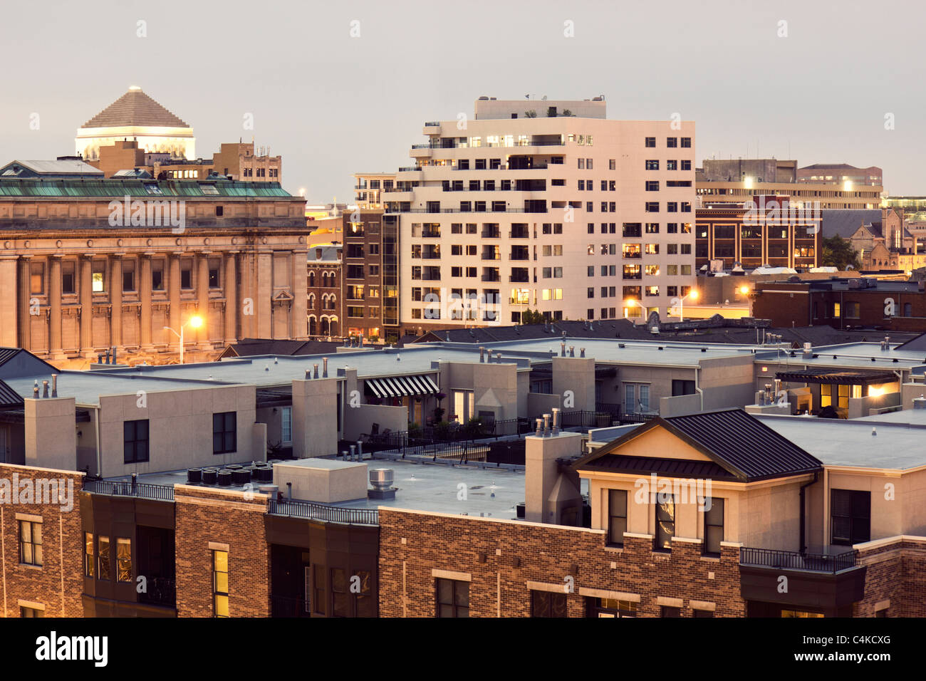 Architecture of Indianapolis, Indiana Stock Photo - Alamy