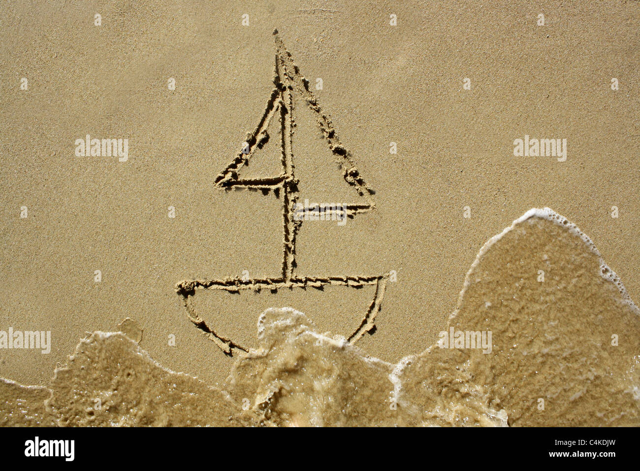Wave drawing hi-res stock photography and images - Alamy