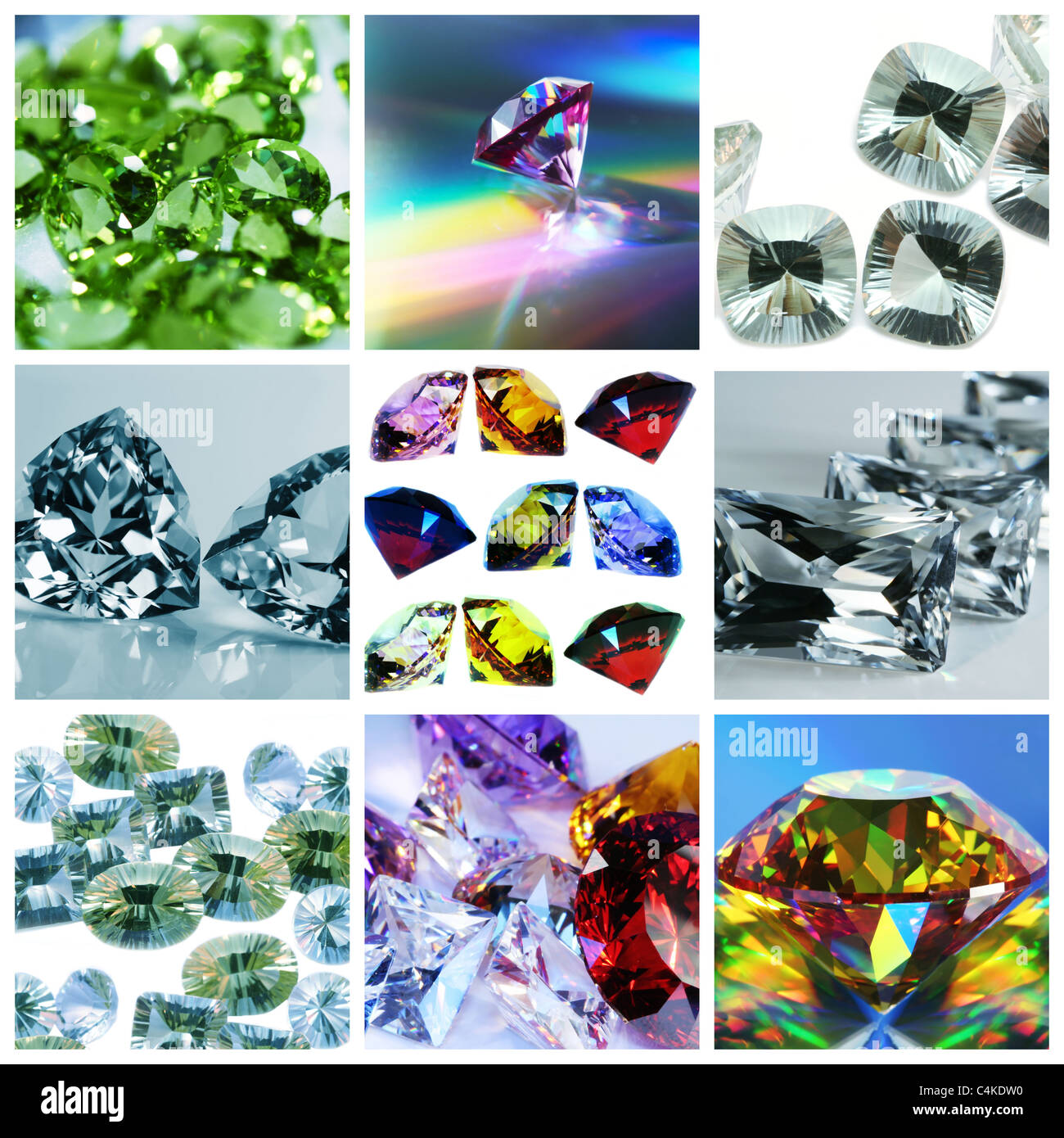 Jewels collage hi-res stock photography and images - Alamy