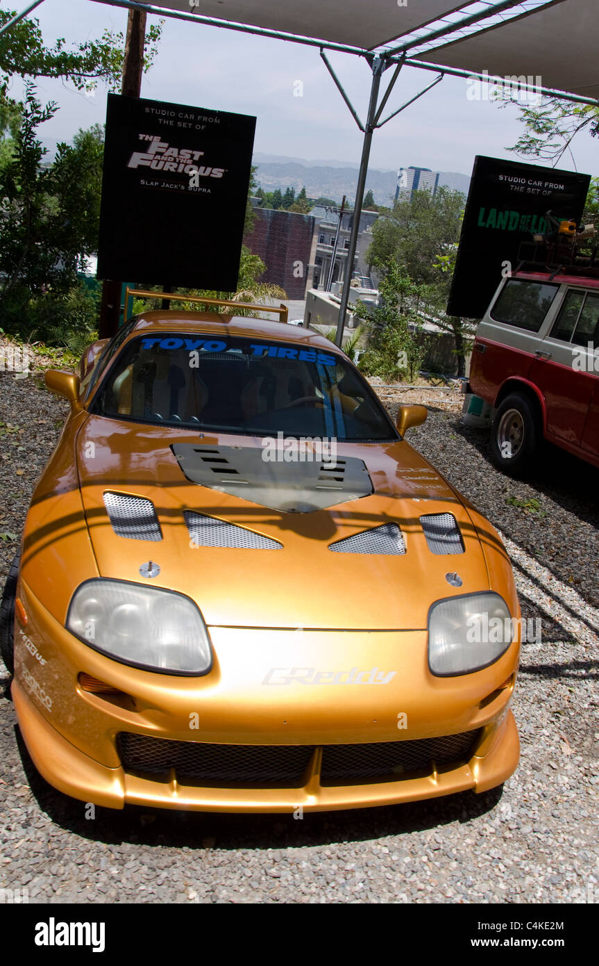Old Car at Universal Studios, Los Angeles, California, USA Stock Photo ...