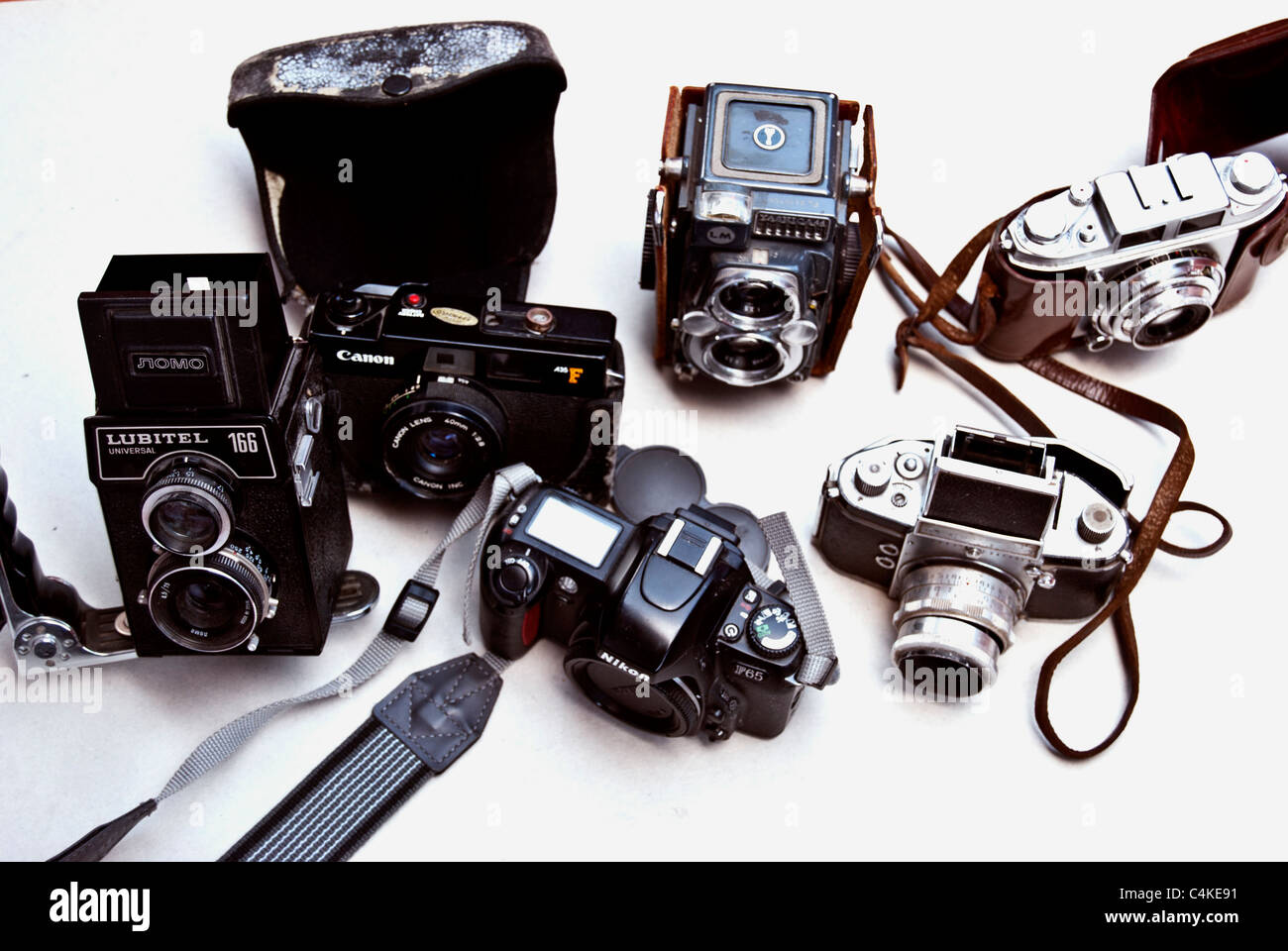 film cameras Stock Photo - Alamy