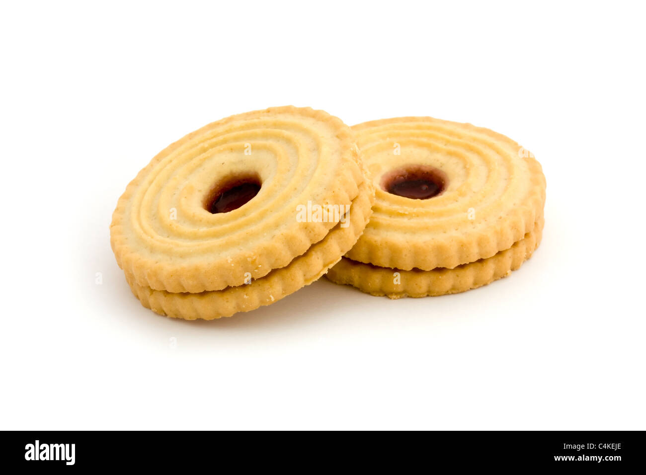 Jam and cream biscuits hi-res stock photography and images - Alamy