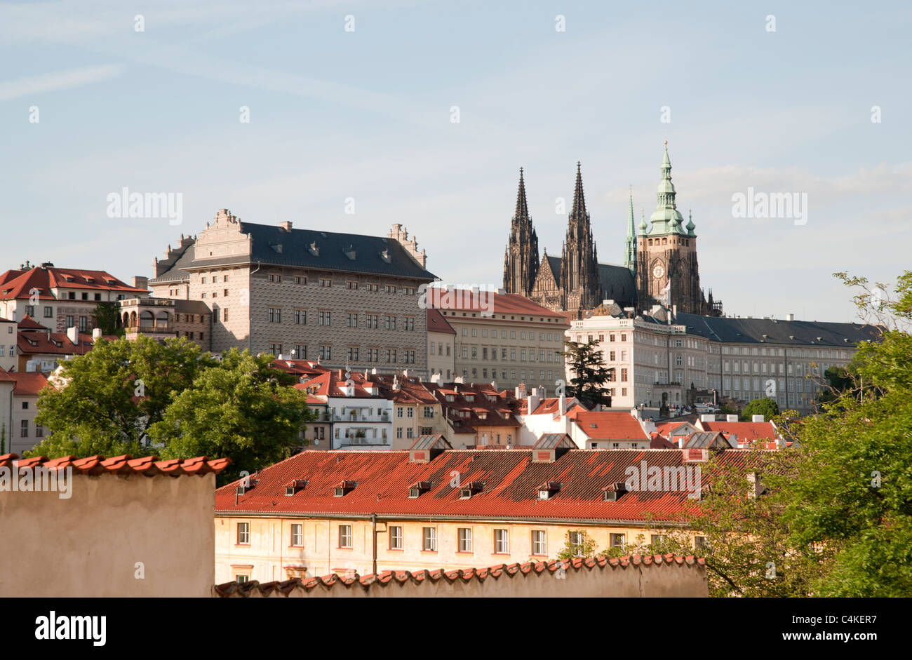 Praha castle view hi-res stock photography and images - Alamy
