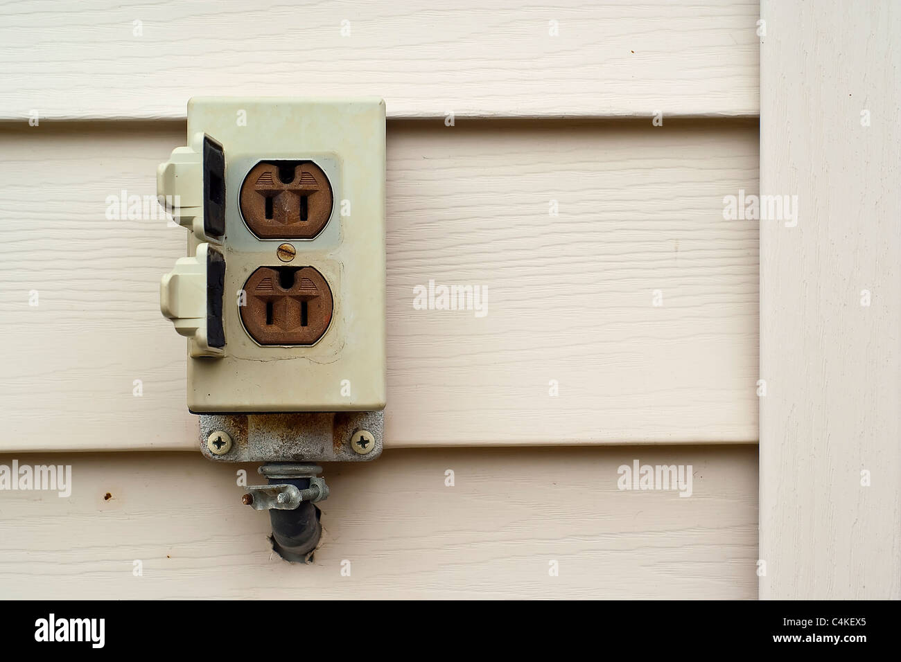 Outdoor Wall Socket High Resolution Stock Photography and Images - Alamy