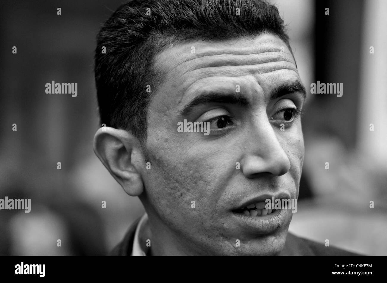 Pro police march Black and White Stock Photos & Images - Alamy