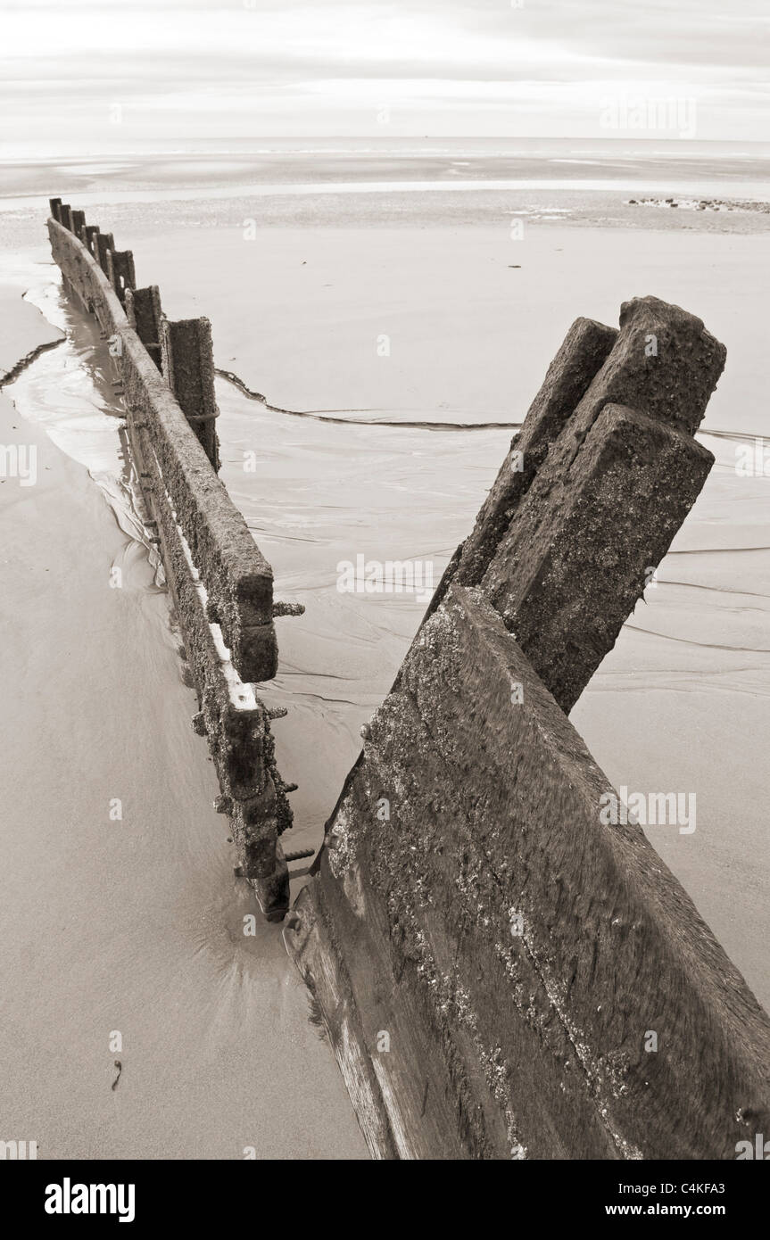 Groyne beach white sand hi-res stock photography and images - Alamy