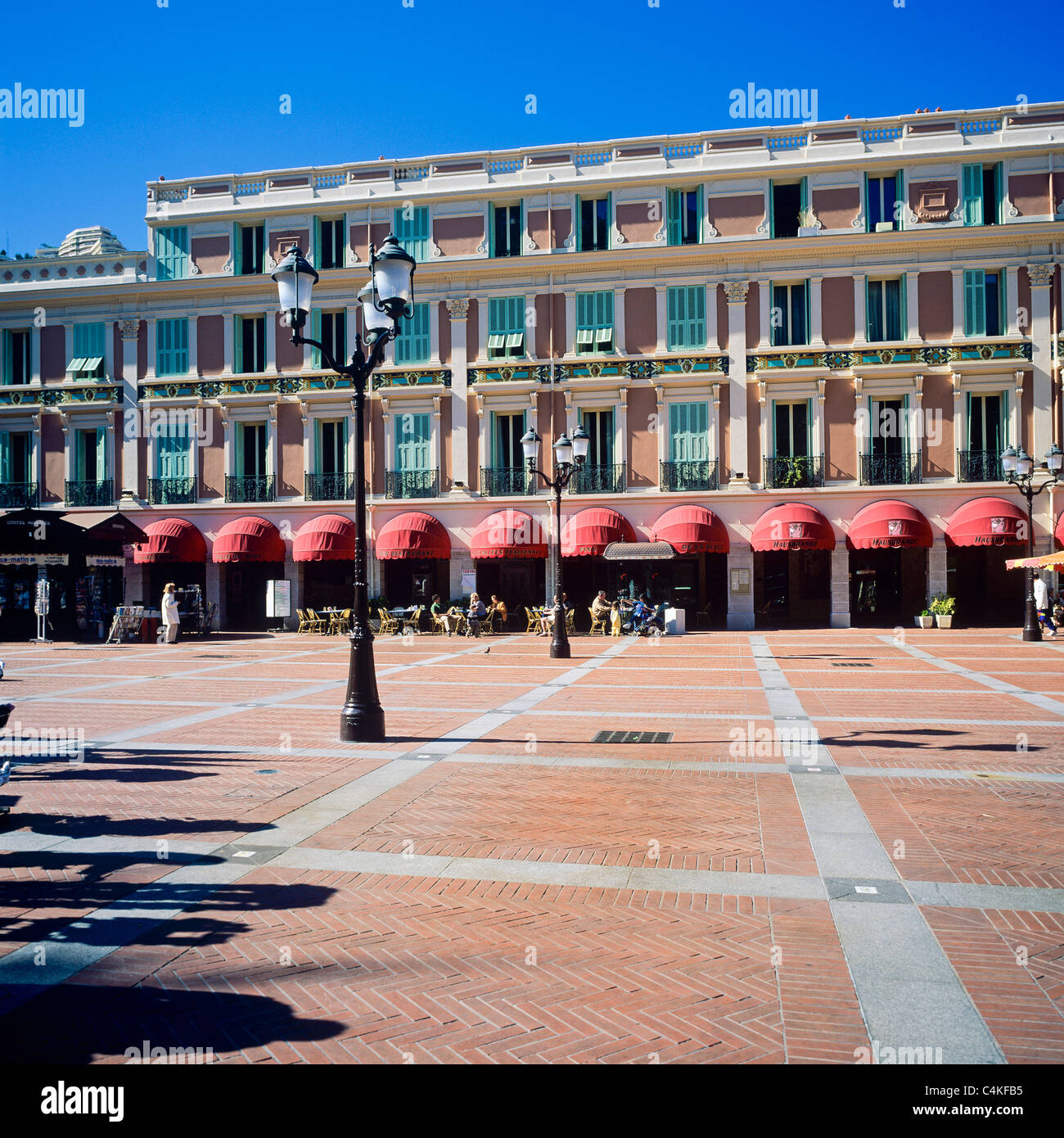 PLACE D'ARMES SQUARE MONACO-VILLE PRINCIPALITY OF MONACO Stock Photo ...