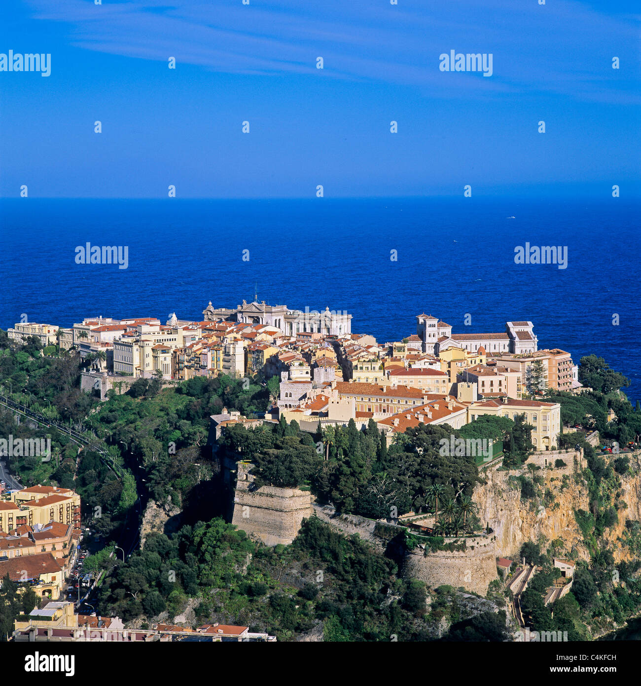 PRINCE'S PALACE MONACO-VILLE PRINCIPALITY OF MONACO EUROPE Stock Photo ...