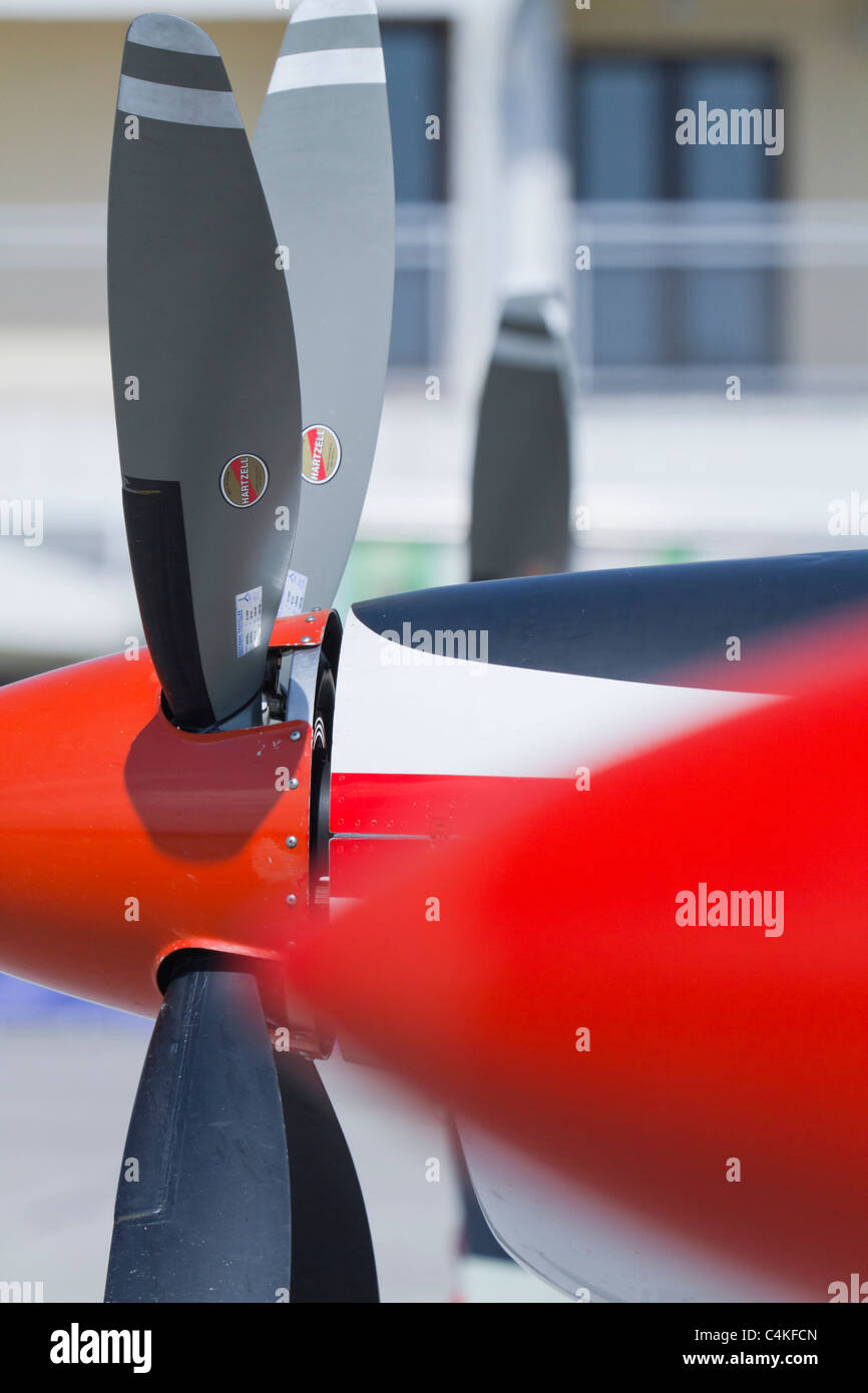 Aircraft propeller detail Stock Photo - Alamy
