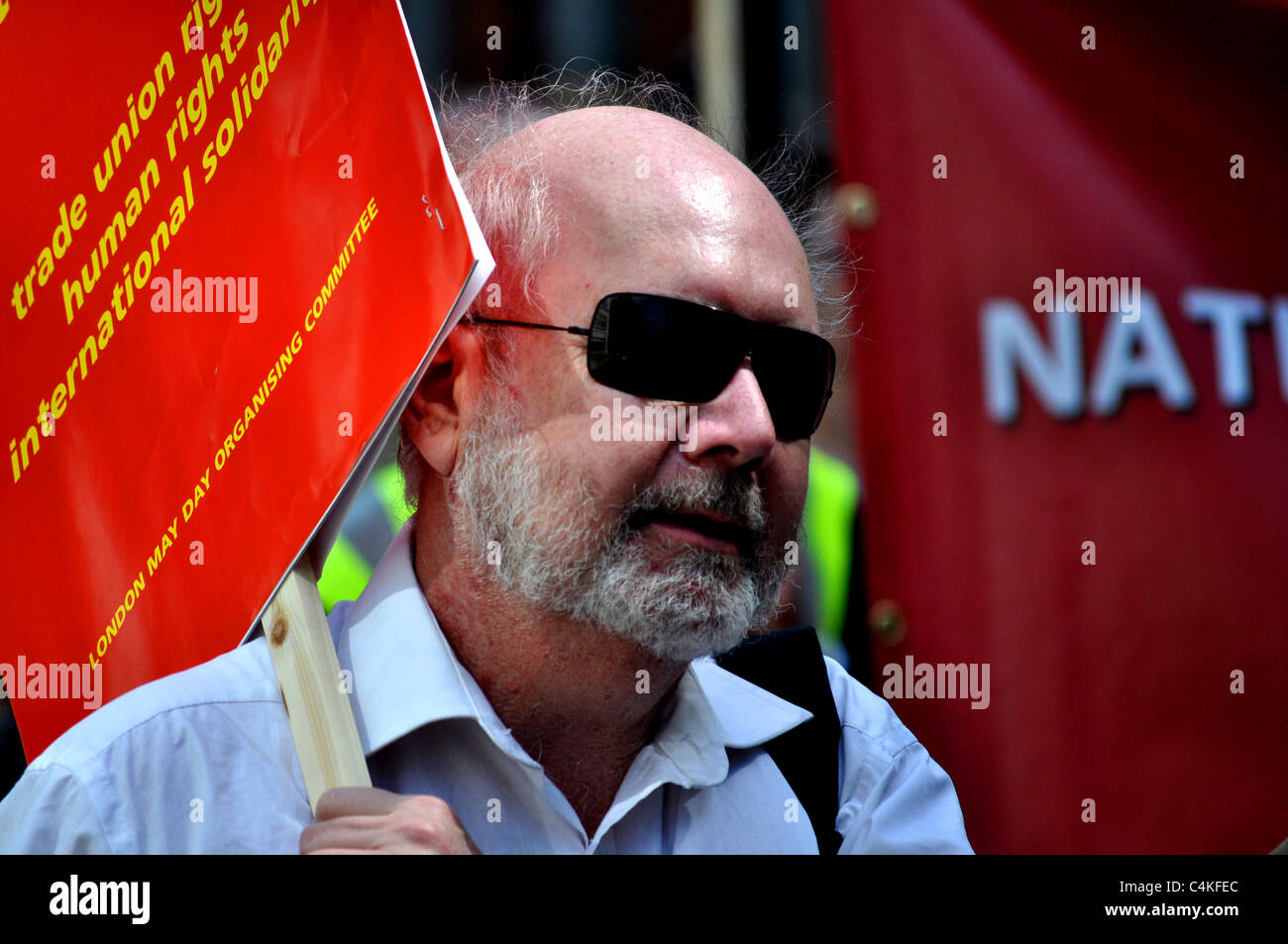 Photographs from 2011 1st May International Workers Day march, rally ...