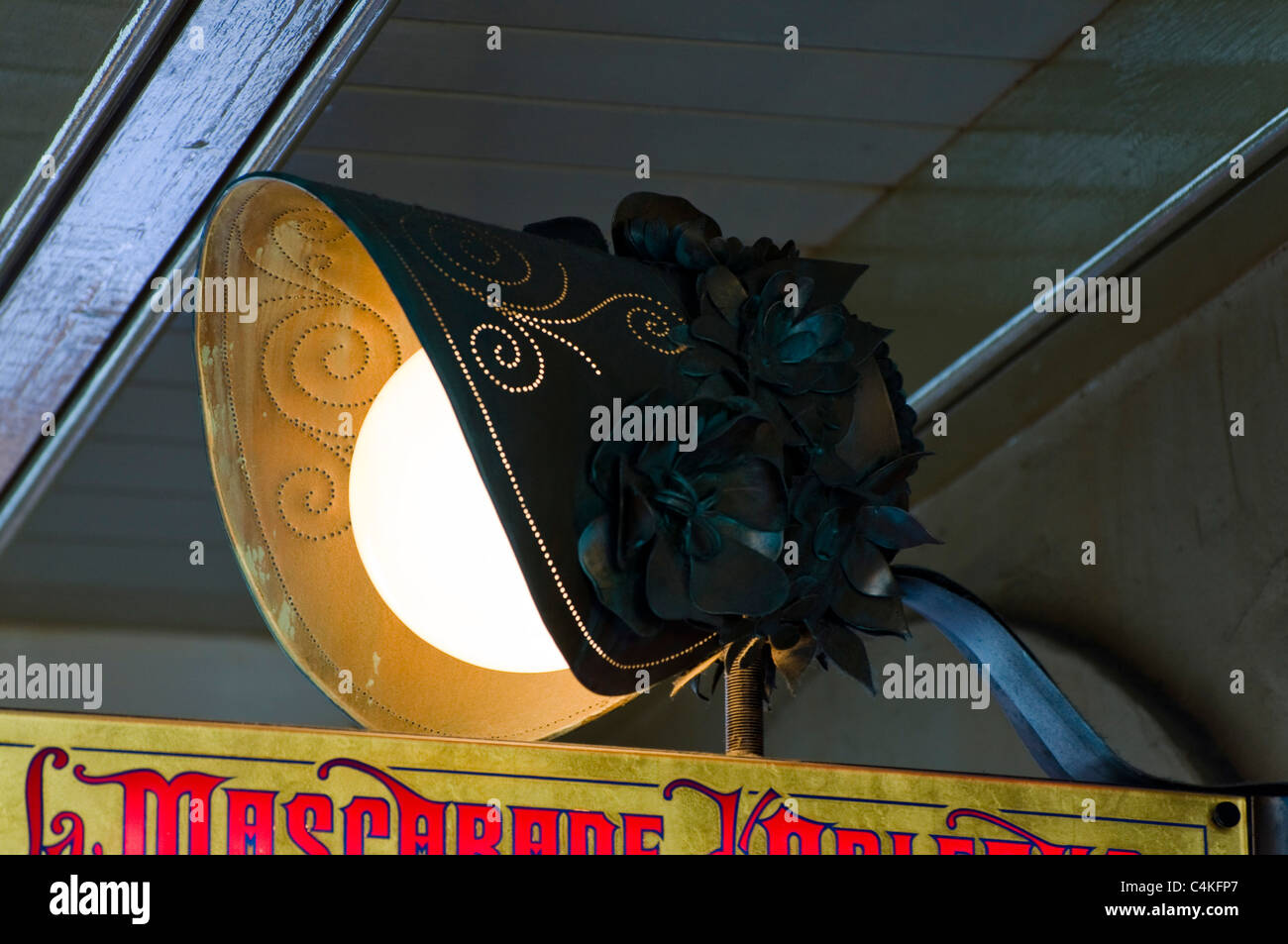 Lamp in hat shape Stock Photo - Alamy