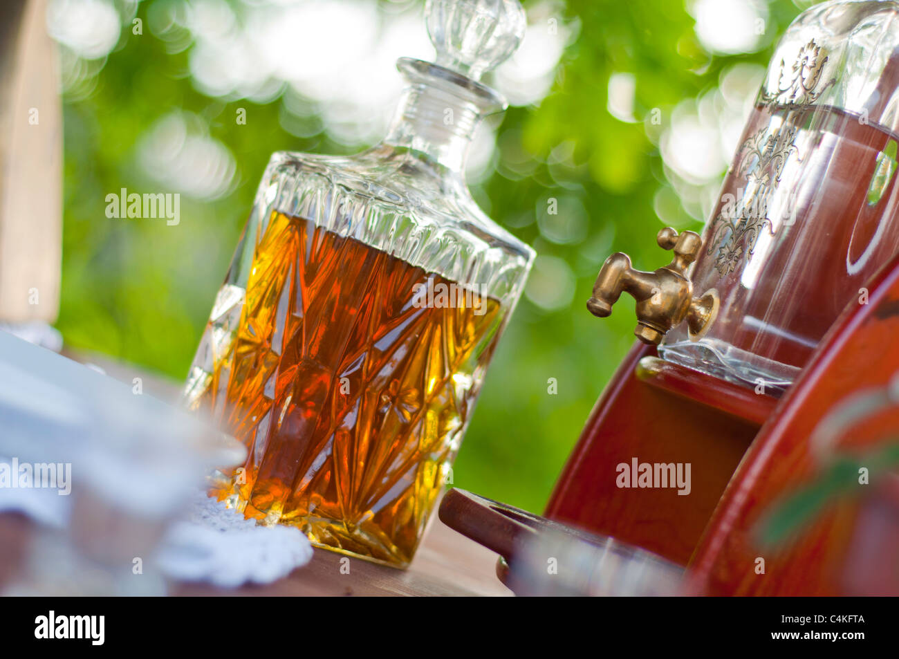 Green bottle of whisky hi-res stock photography and images - Alamy