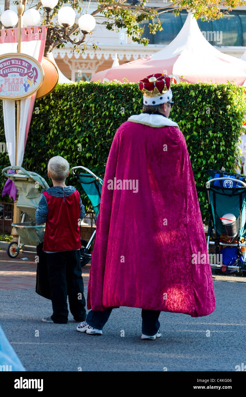 Halloween costume in Disneyland Stock Photo - Alamy