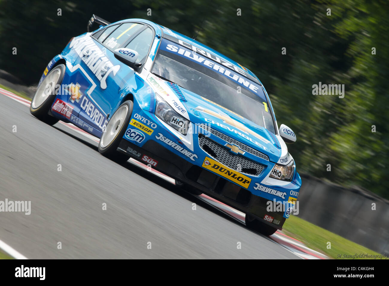 Jason Plato at oulton park Stock Photo - Alamy