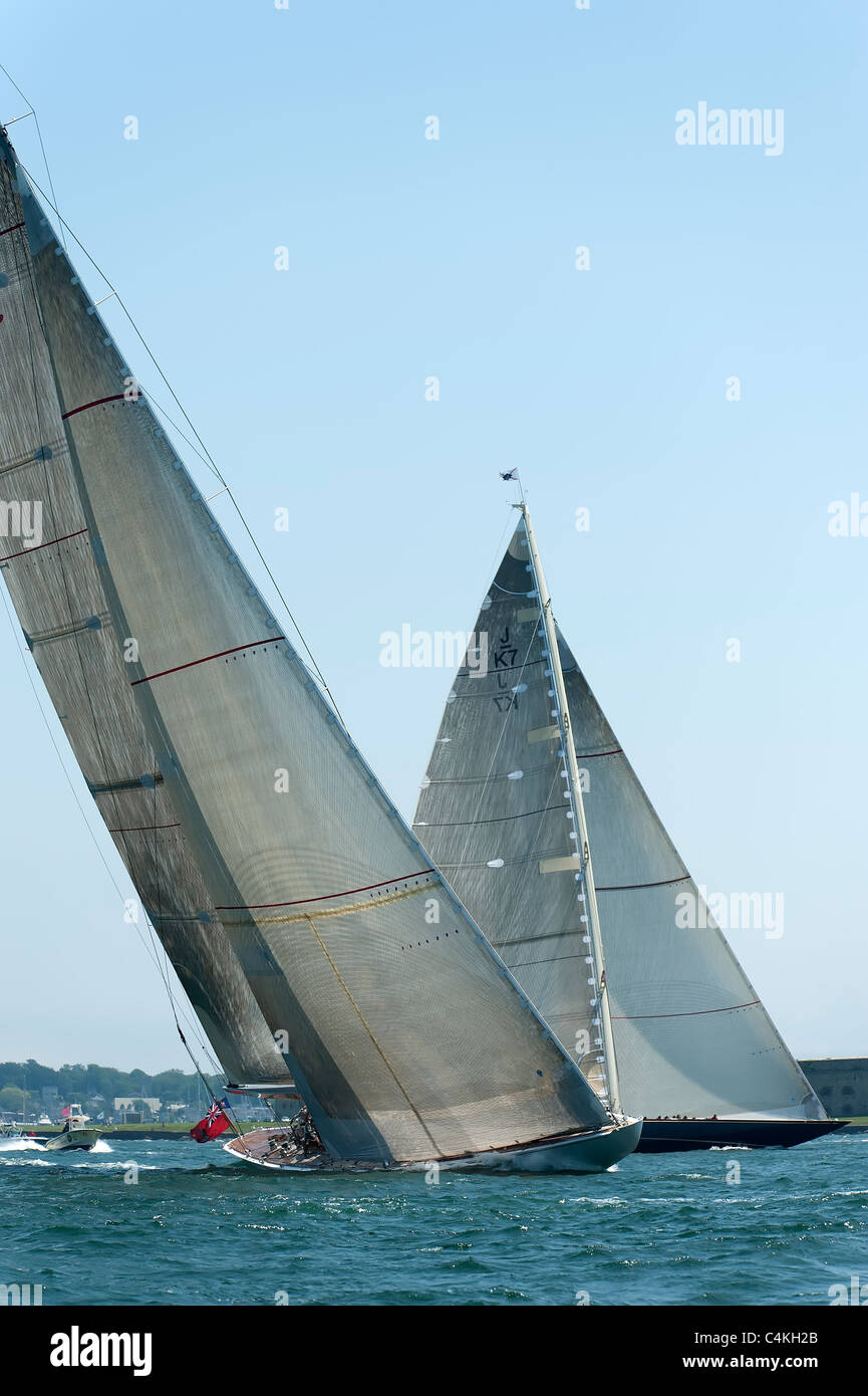 1930s racing yacht hi-res stock photography and images - Alamy