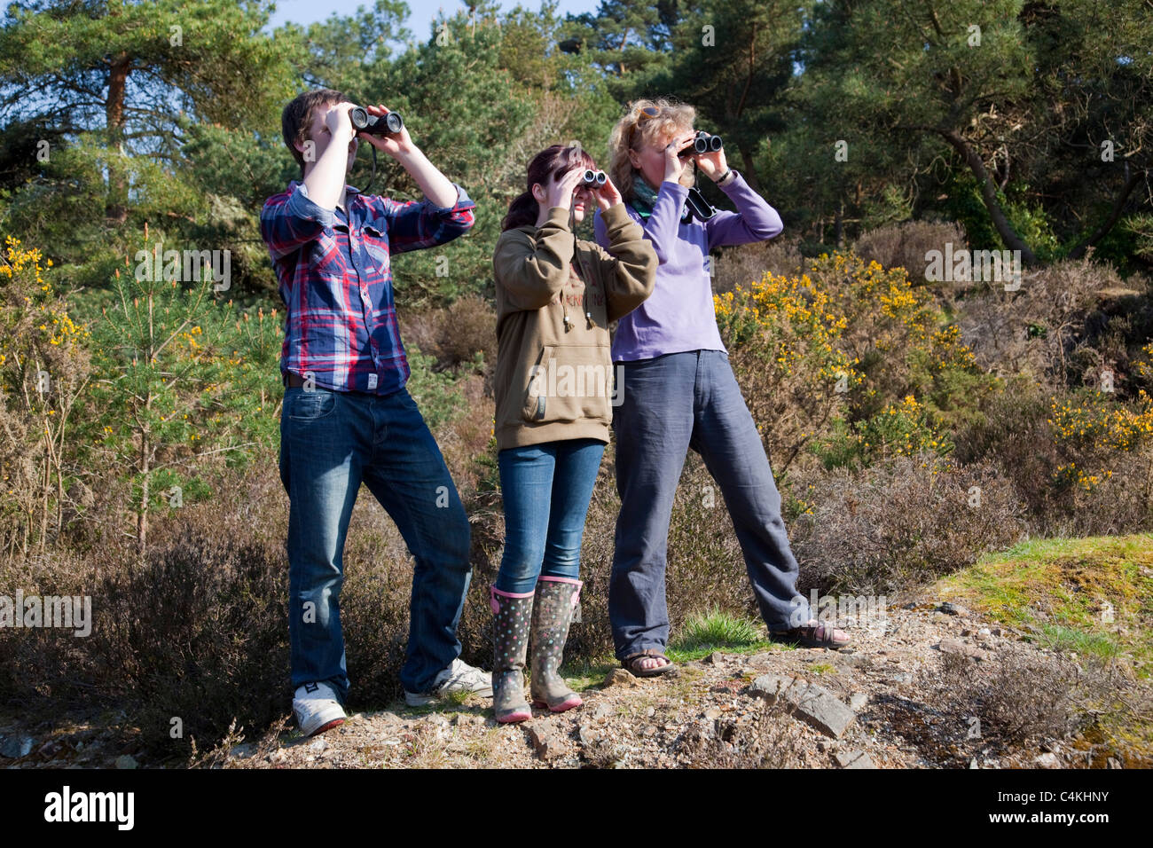 Bird watching group people hi-res stock photography and images - Alamy