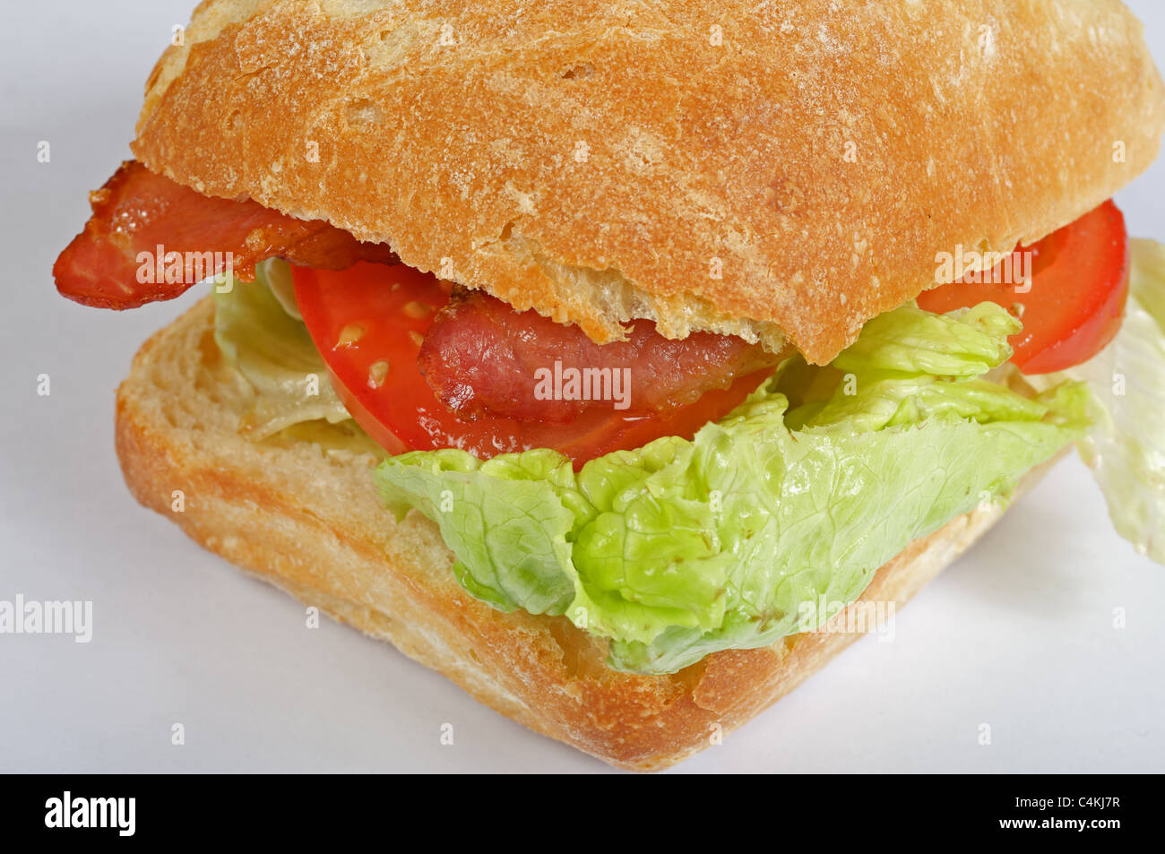 English bacon roll hi-res stock photography and images - Alamy