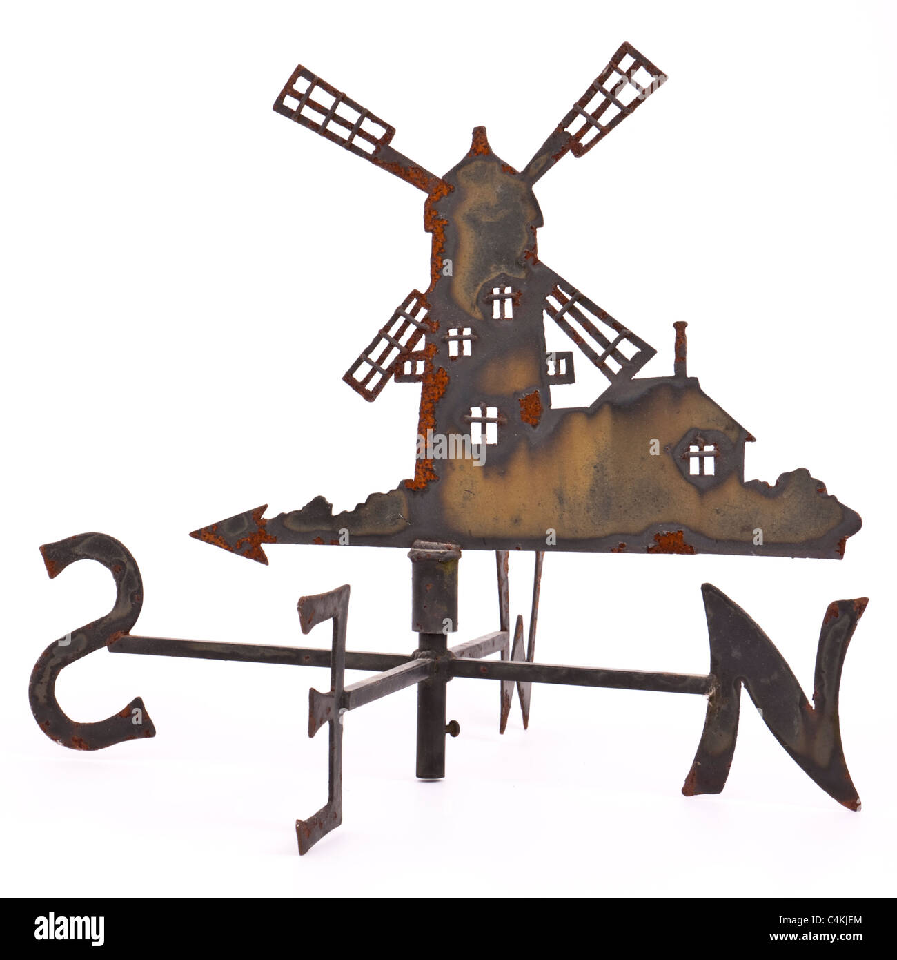 Weather vane on rooftop hi-res stock photography and images - Alamy