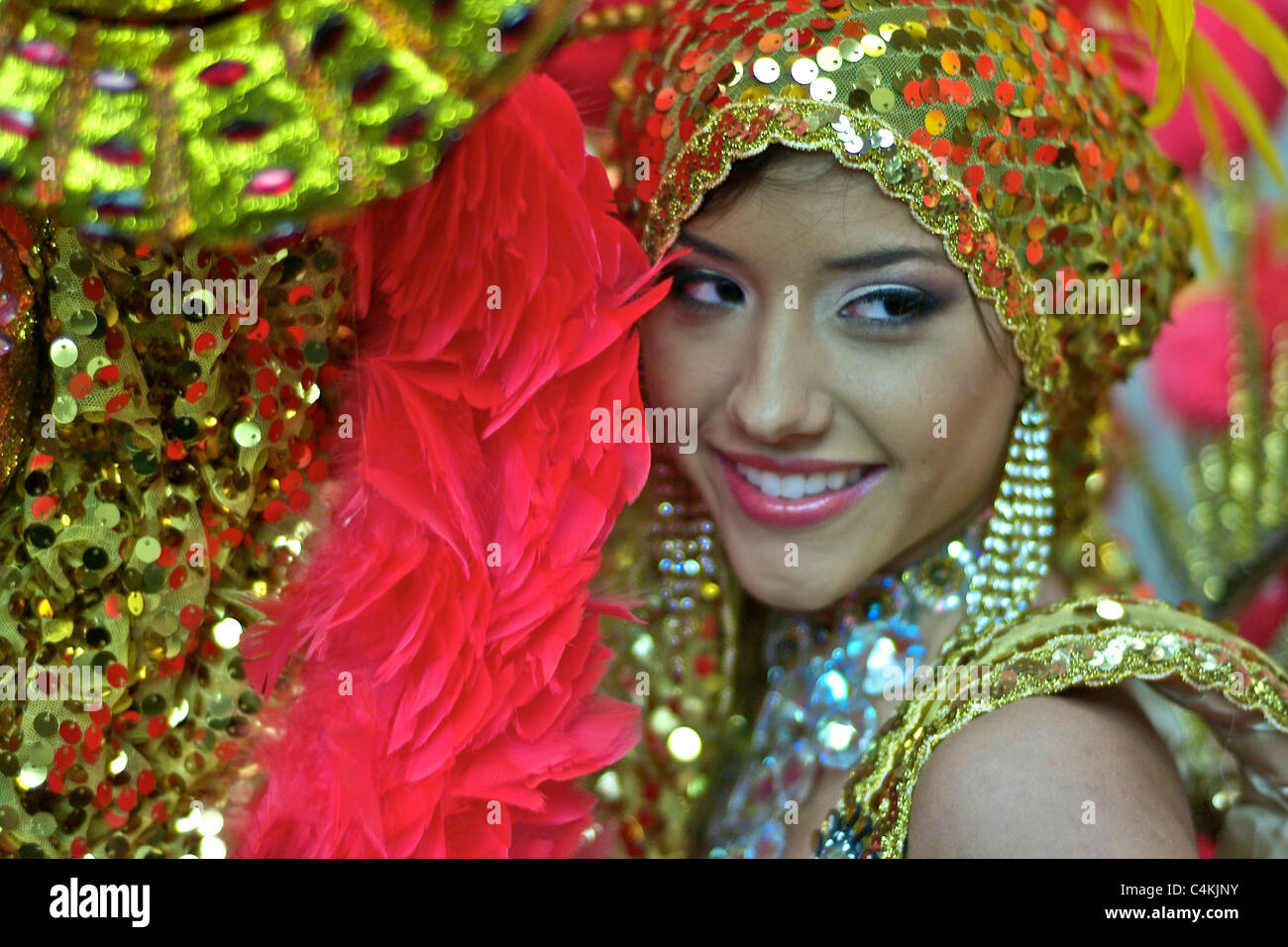 Backstage at Miss ¨Senorita Panama¨ beauty pageant at the Sheraton ...